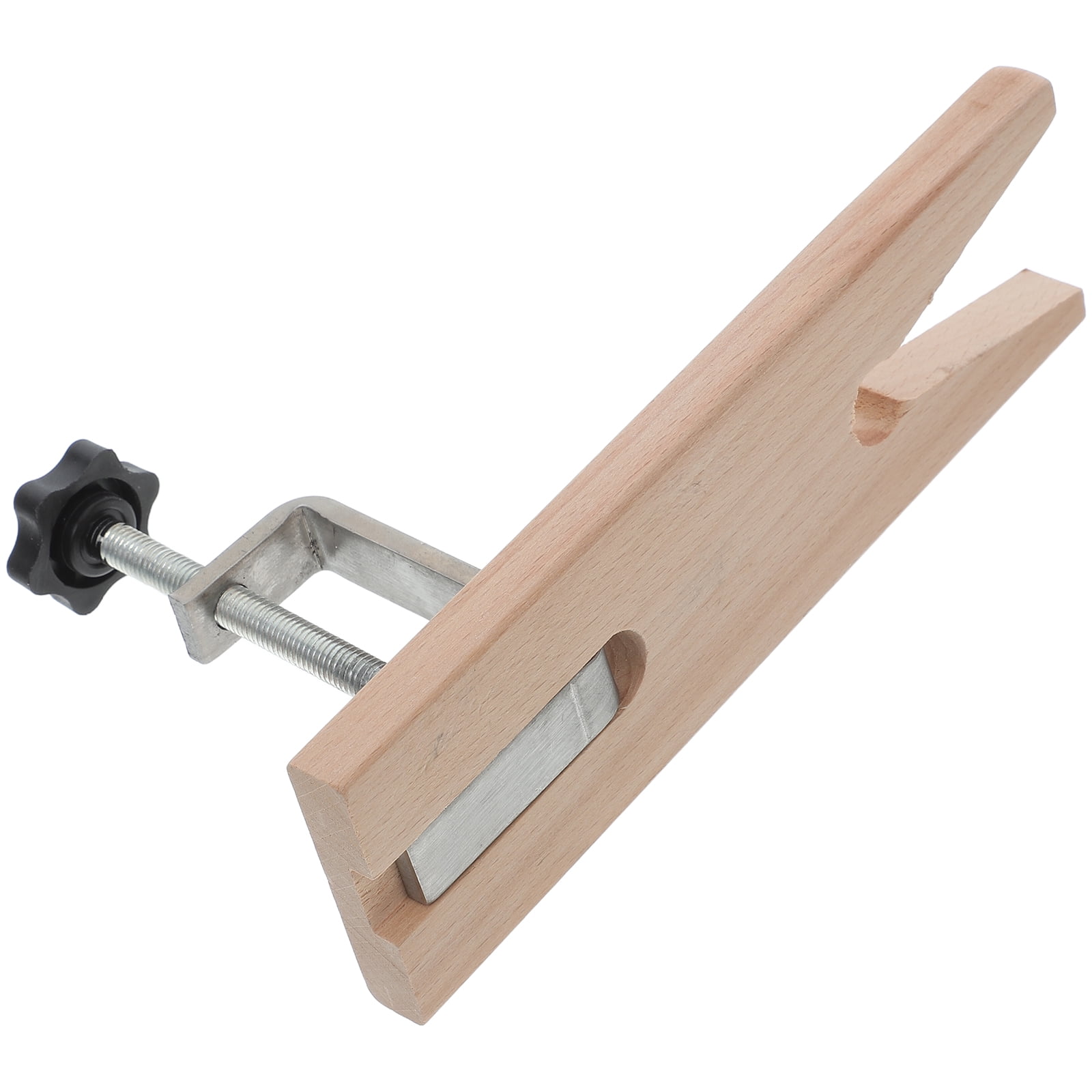 Hemoton 2 Pcs Solid Maple Guitar Bridge Clamp Acoustic Tool With Cork ...