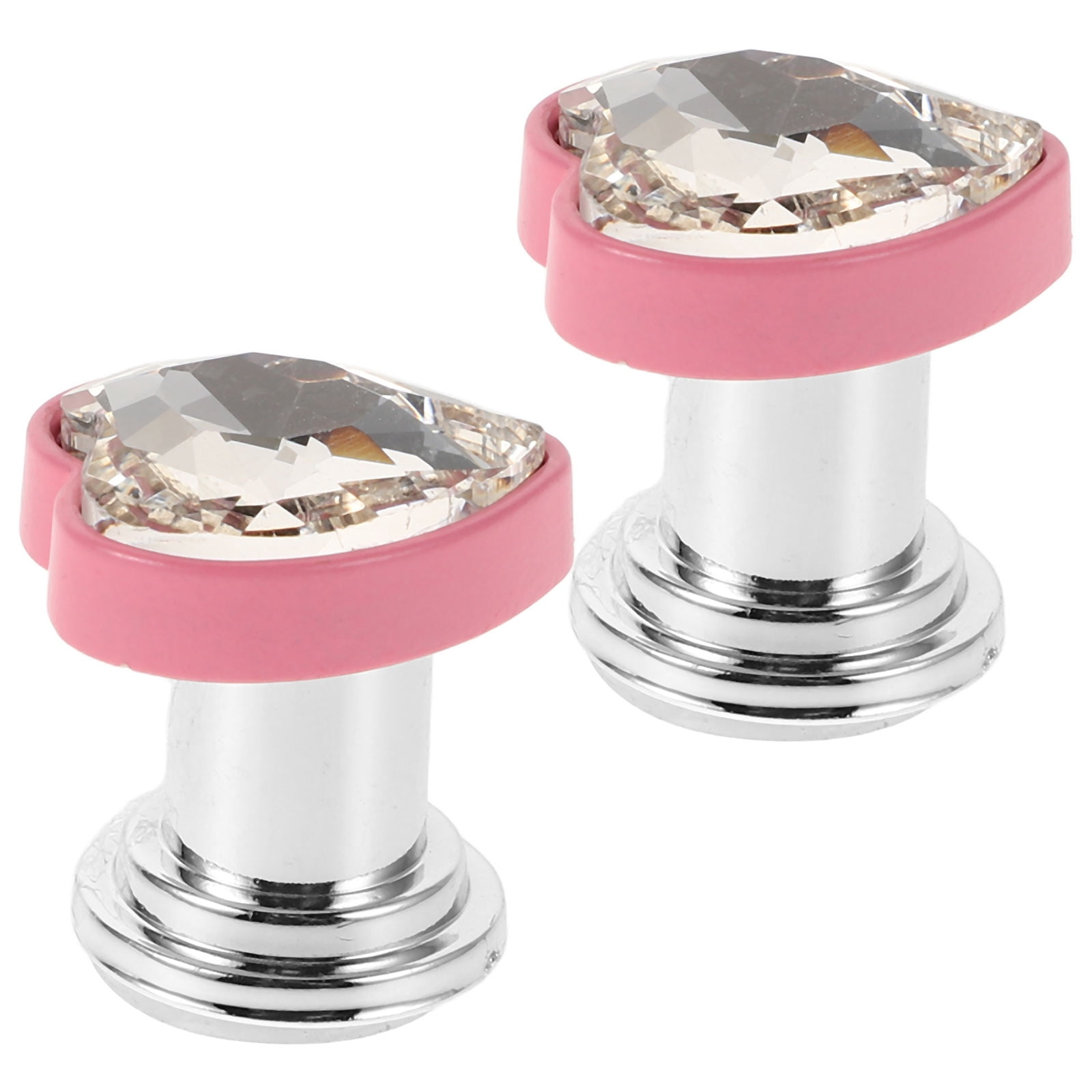 Hemoton 2 Pcs Toilet Button Pusher Heart Shaped Toilet Tank Button ...