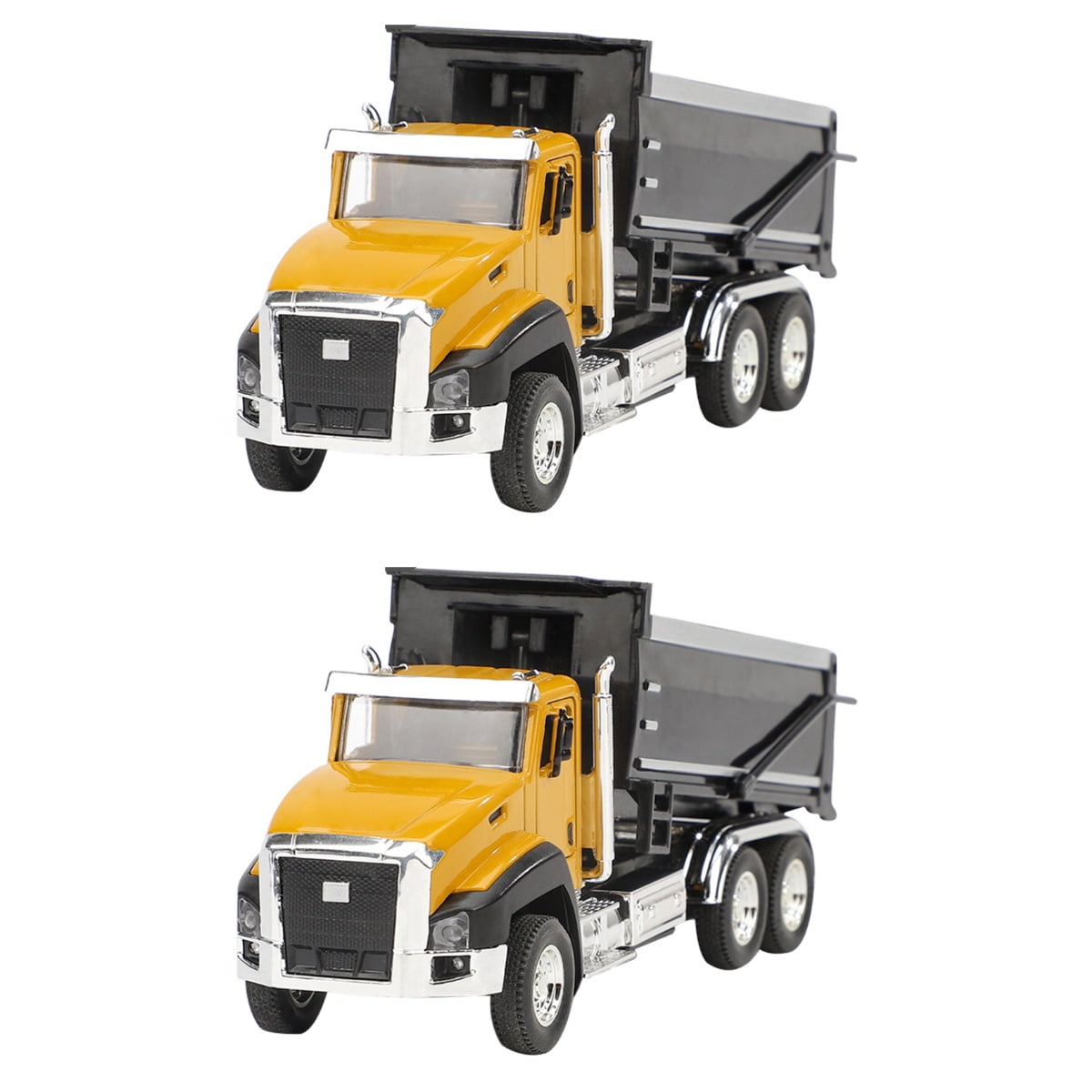 Hemoton 2 Pieces Educational Construction Truck Toys for Kids ...