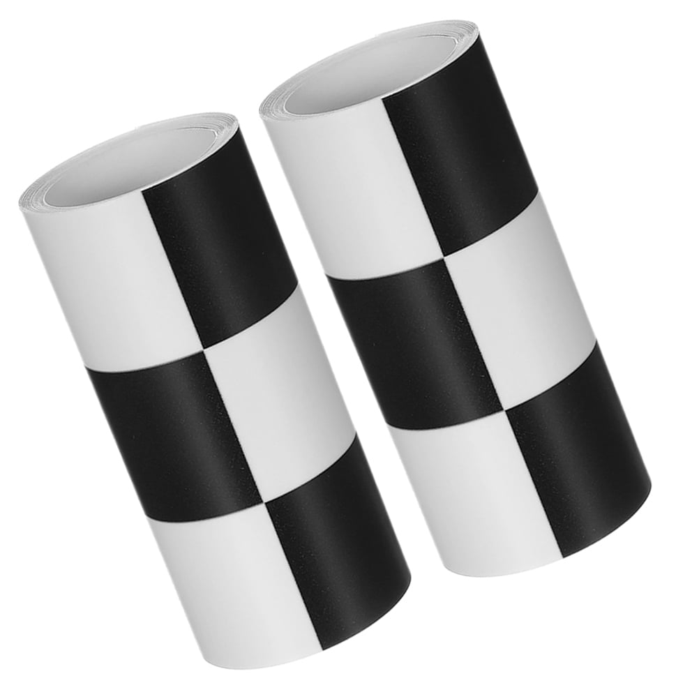 Hemoton 2 Rolls Checkered Bulletin Border Sticker Racing Borders ...