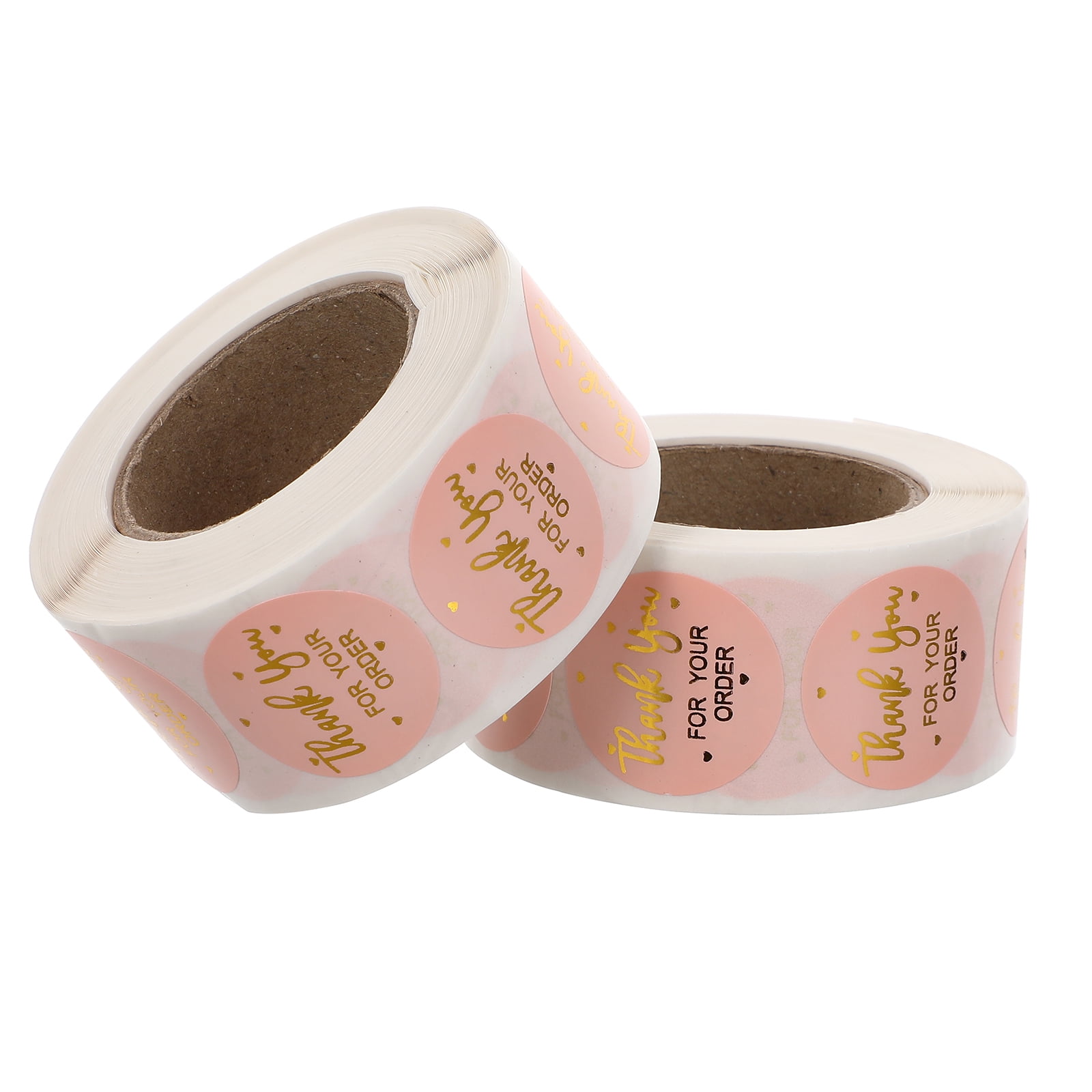 Hemoton 2 Rolls Labels Popping Sealing Stickers Thank You Assorted ...