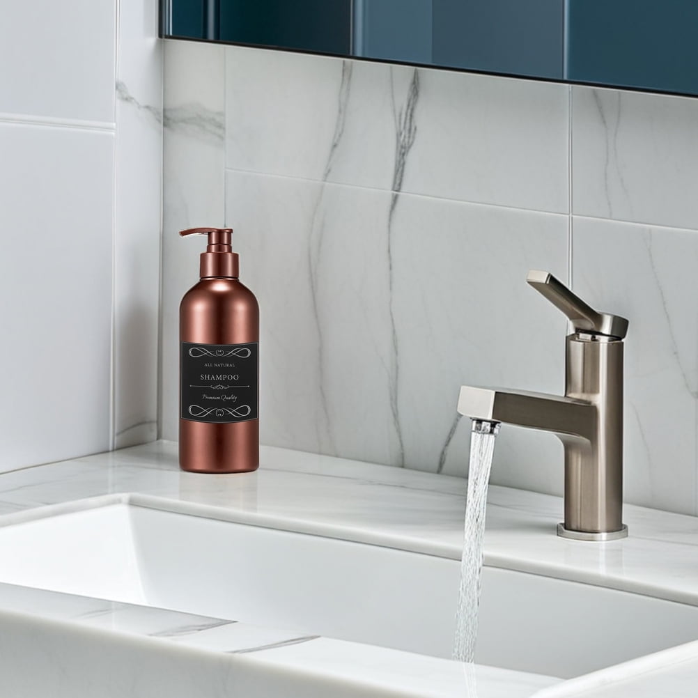 Hemoton 2 Set Shampoo And Conditioner Labels Waterproof Vinyl Stickers ...