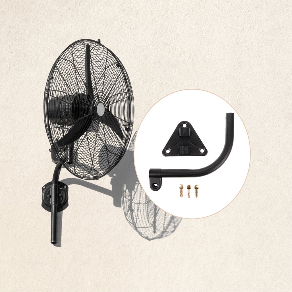 Hemoton 2 Set Universal Wall Fan Mount Bracket For Electric Fan ...