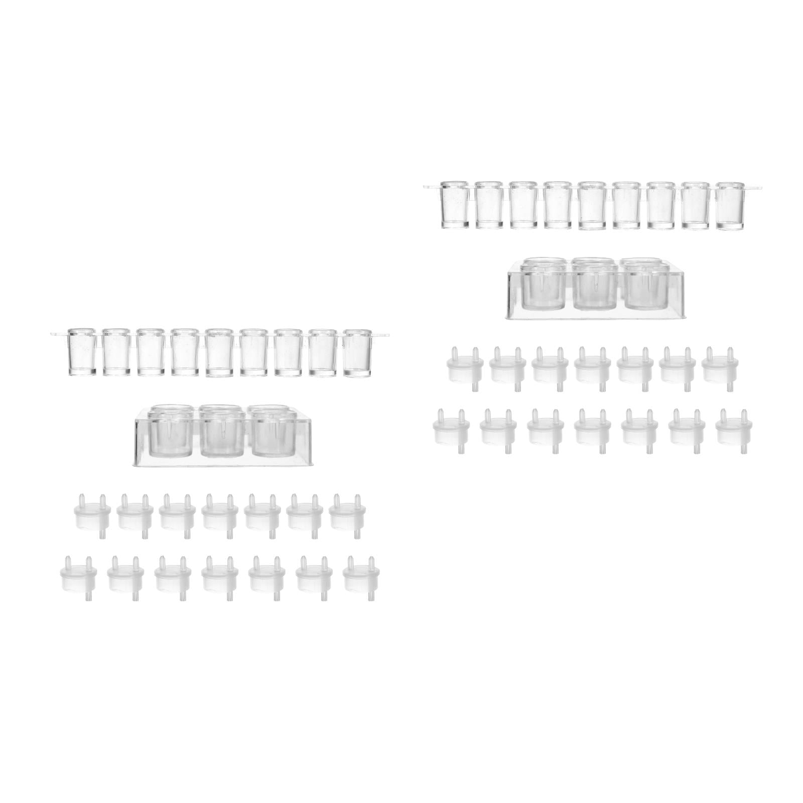 Hemoton 2 Sets / 17pcs Tissue Culture Plate Transparent Testing ...