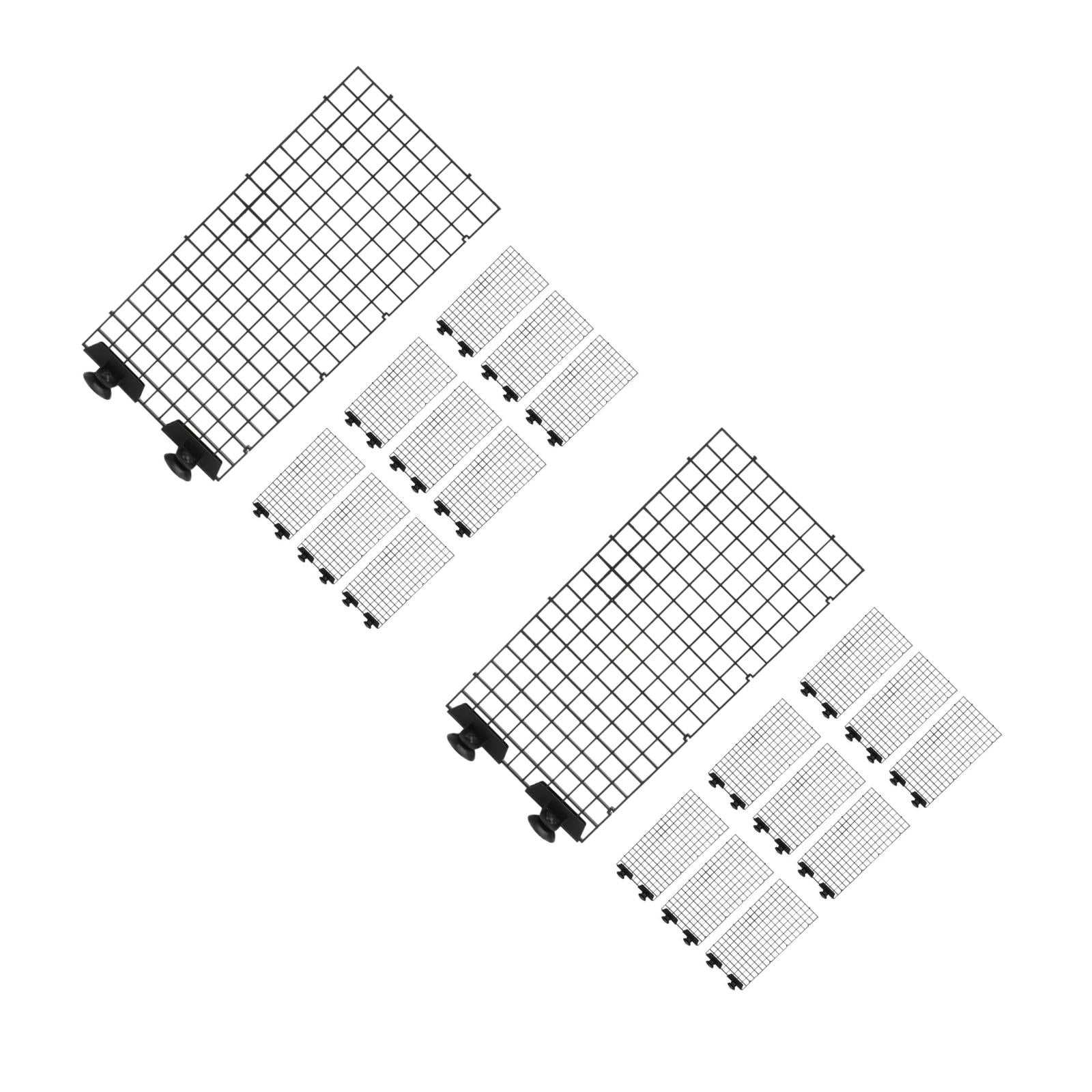Hemoton 2 Sets of Aquarium Divider Net Fish Tank Grid Board Aquarium ...