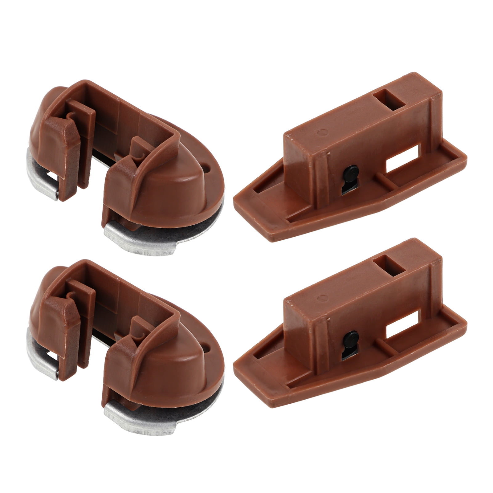 Hemoton 2 Sets Drawer Guide Repair Kit Dresser Drawer Slides Stopper ...