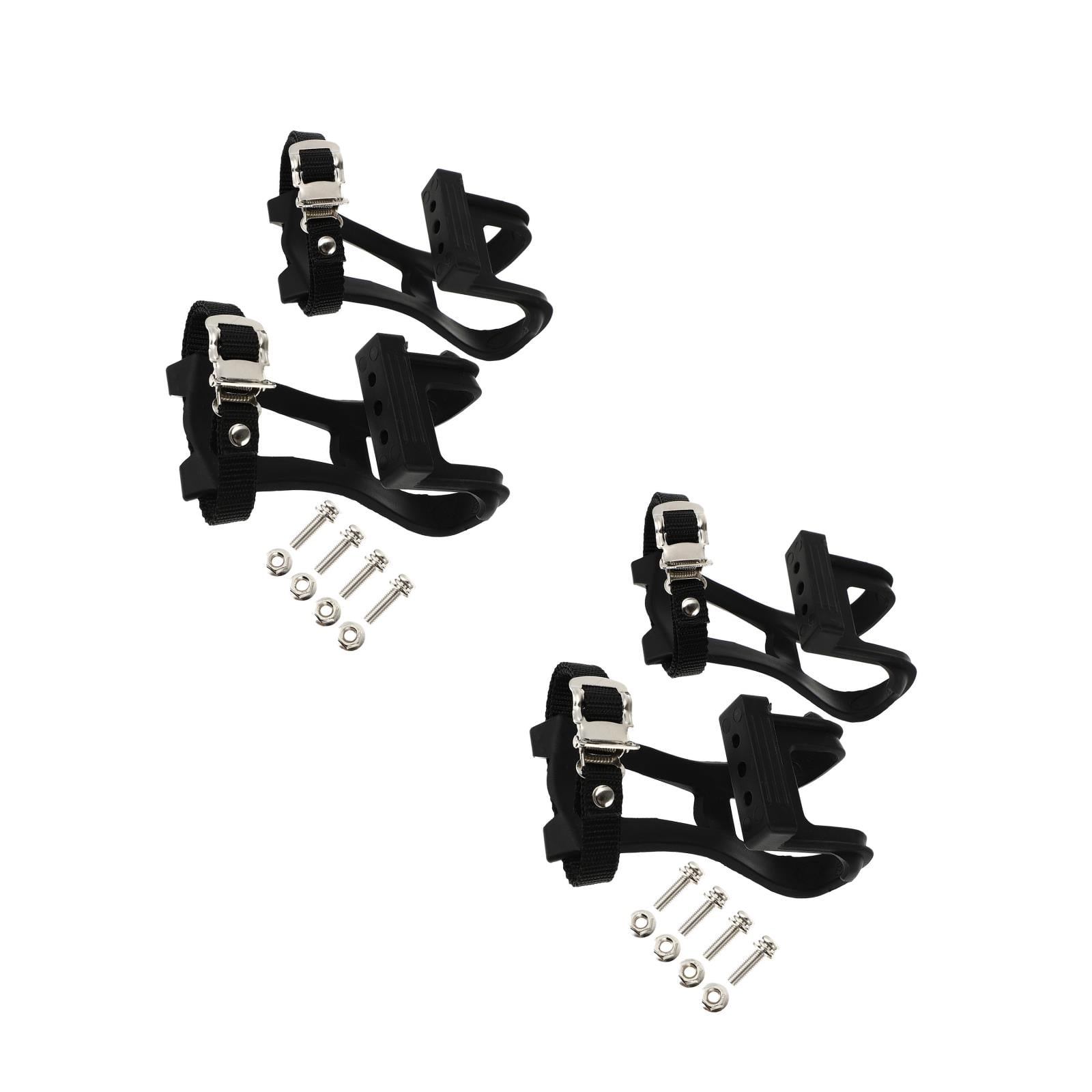 HEMOTON MLINS 2 Sets Daily Use Exercise Bike Toe Cage Replaceable ...