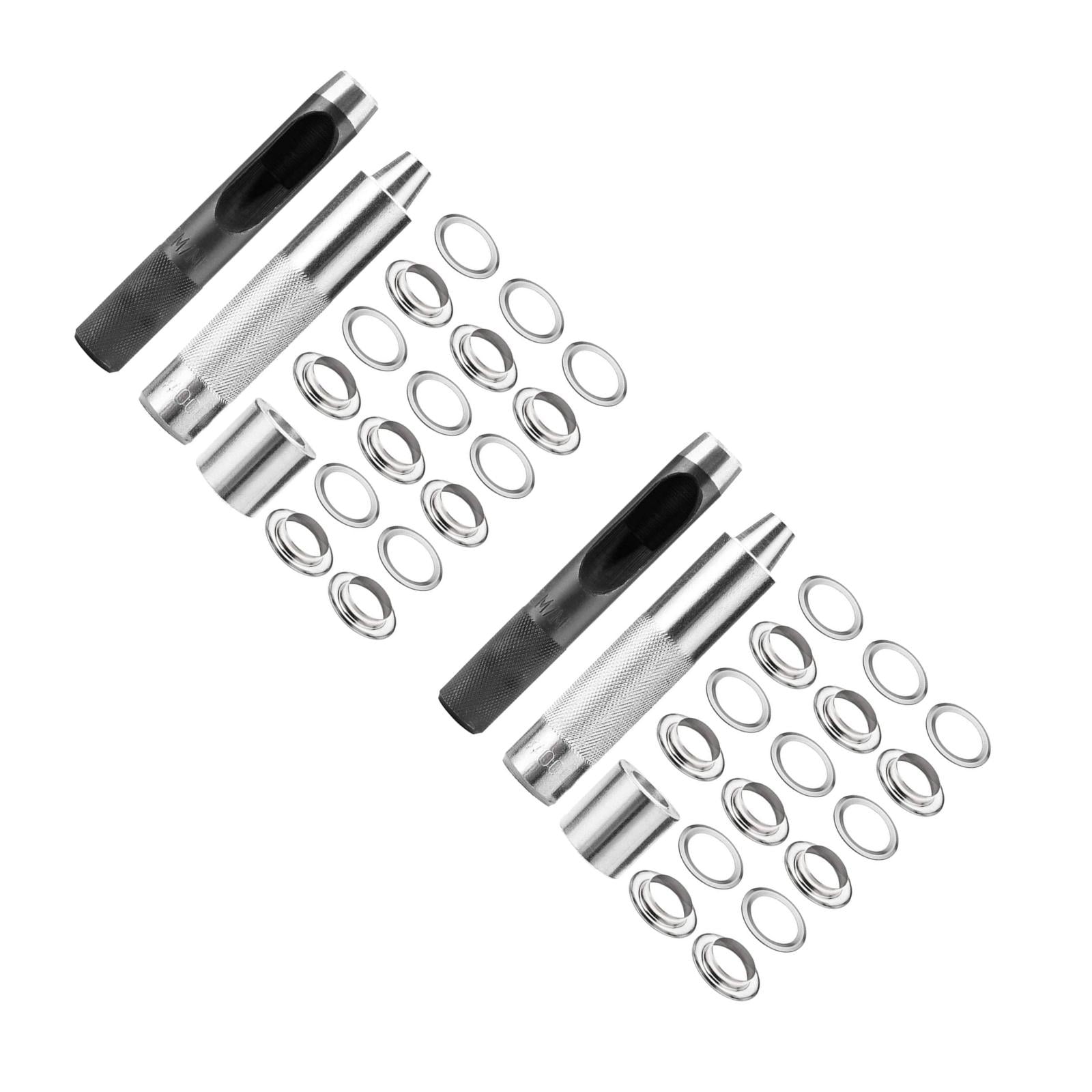 UPGRATOR 2 Sets Tarp Eyelet Kit with Punch Grommet Tool for Curtains ...
