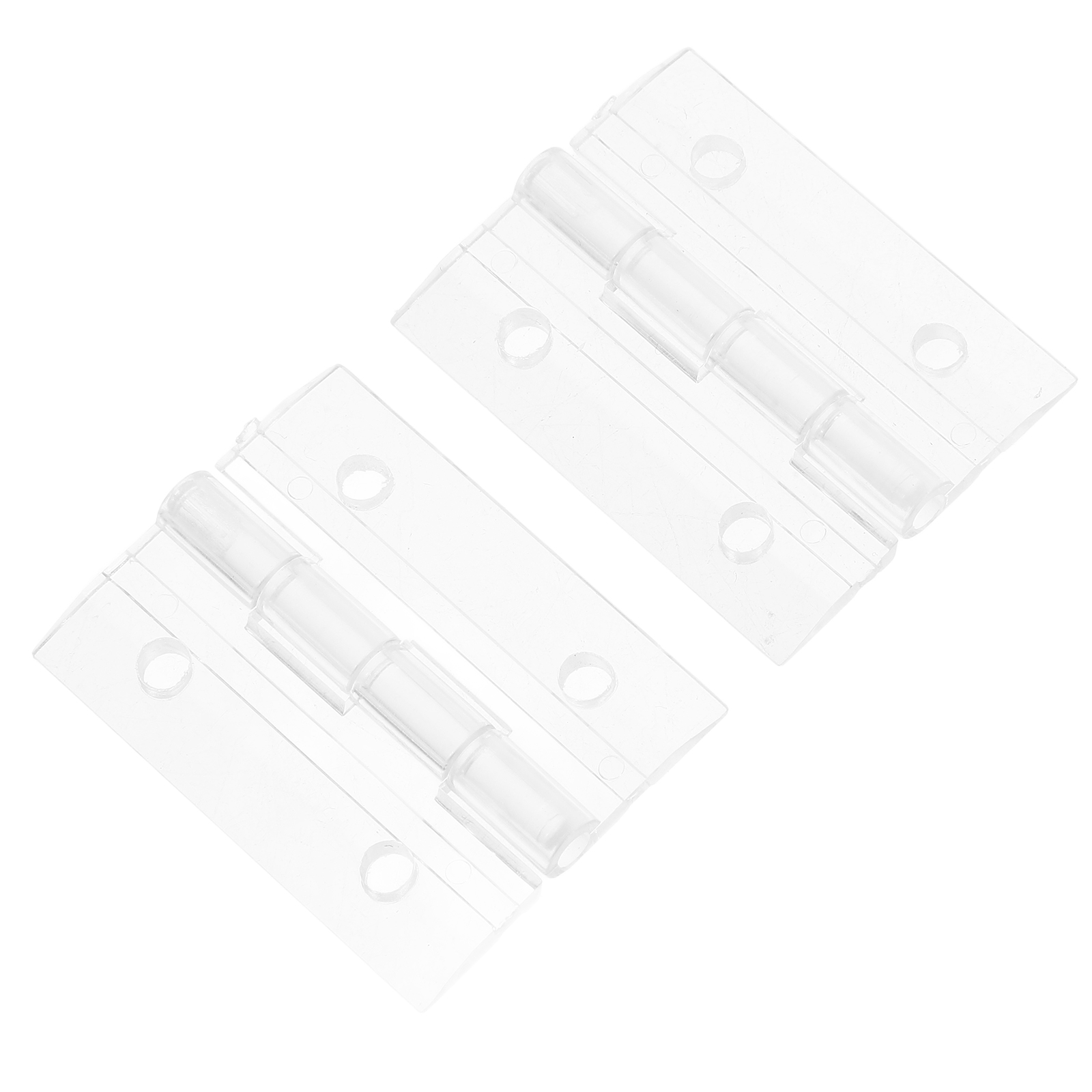 Hemoton 2 Sets Folding Cabinet Hinge Acrylic Decorative Hinge Small ...