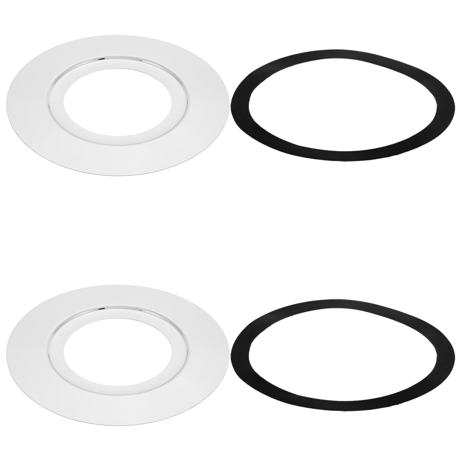 Hemoton 2 Sets Garbage Disposal Baffle Replacement Splash Guard Sink ...