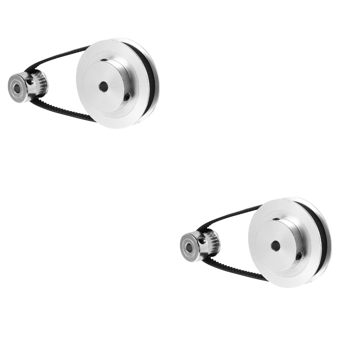 Hemoton 2 Sets Practical Printer Belt Pulley Synchronous Pulley 3D ...