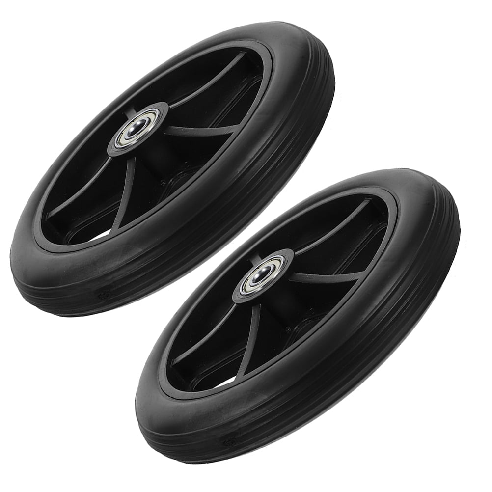 Hemoton 2 Sets Replaceable Wheel for Wheelchair Small Wheelchair Wheel ...
