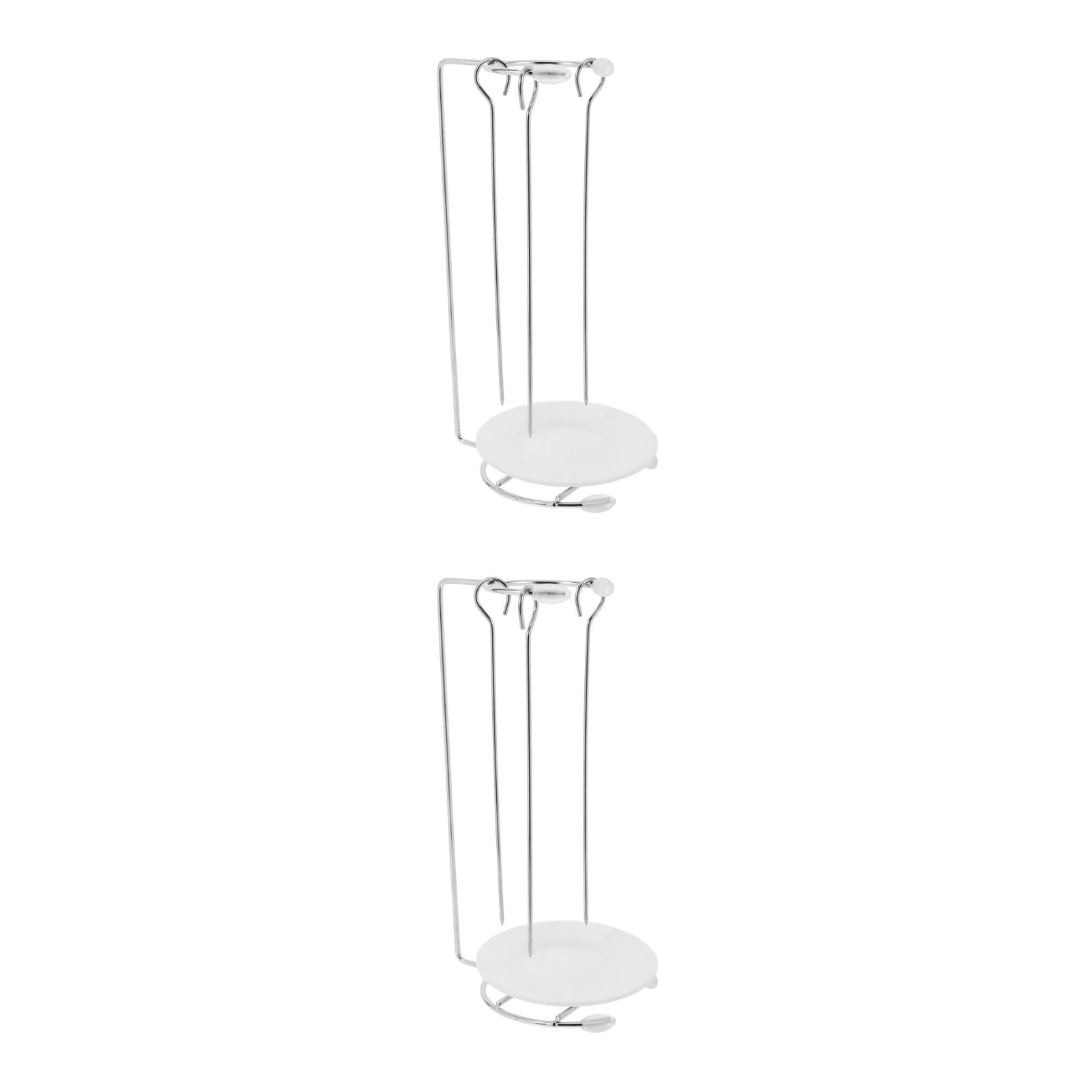 HEMOTON OUNONA 2 Sets Kebab Skewer Stand Barbecue Rack Bbq Hanger ...