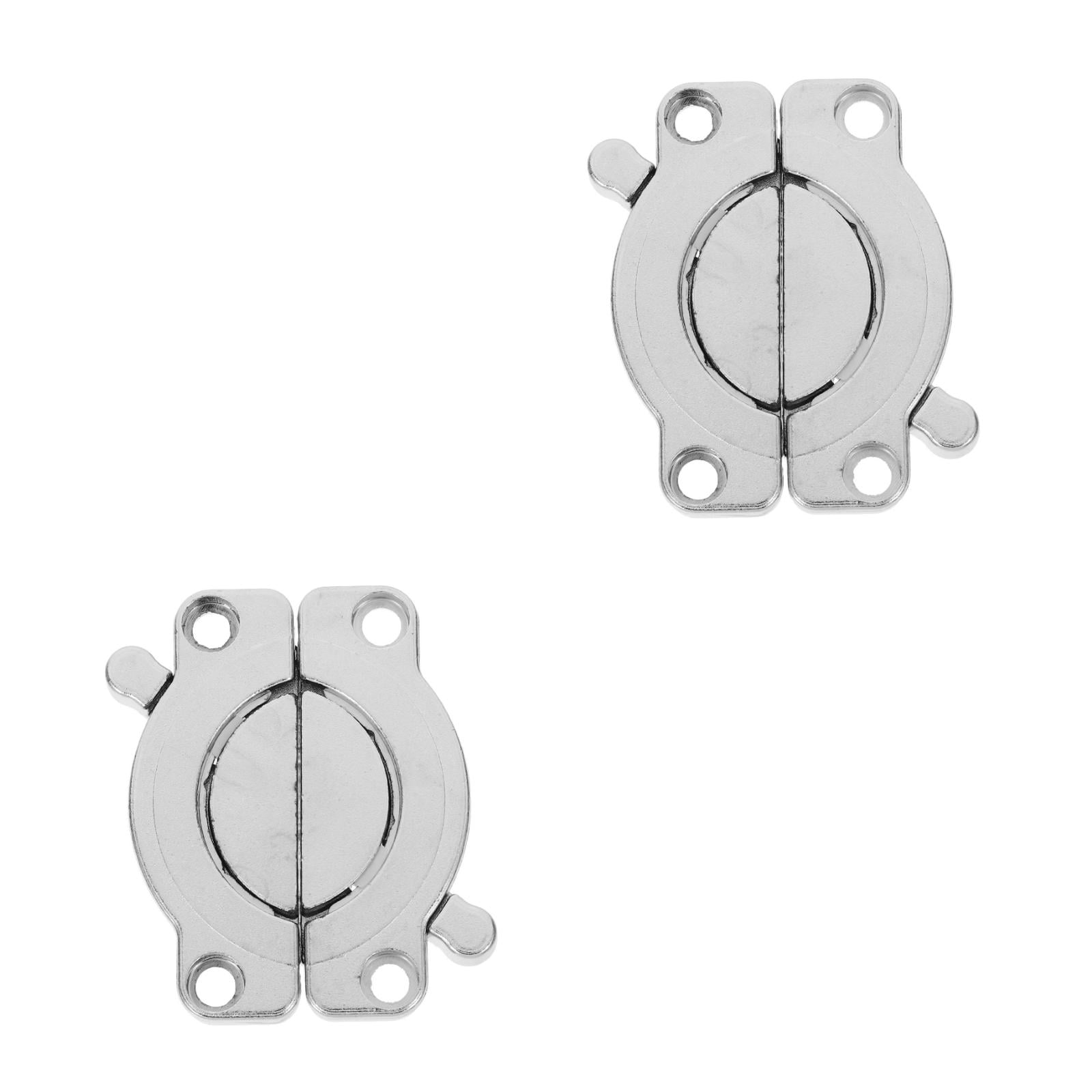 Hemoton 2 Sets Table Buckle Connectors Stainless Steel Heavy-Duty Table ...