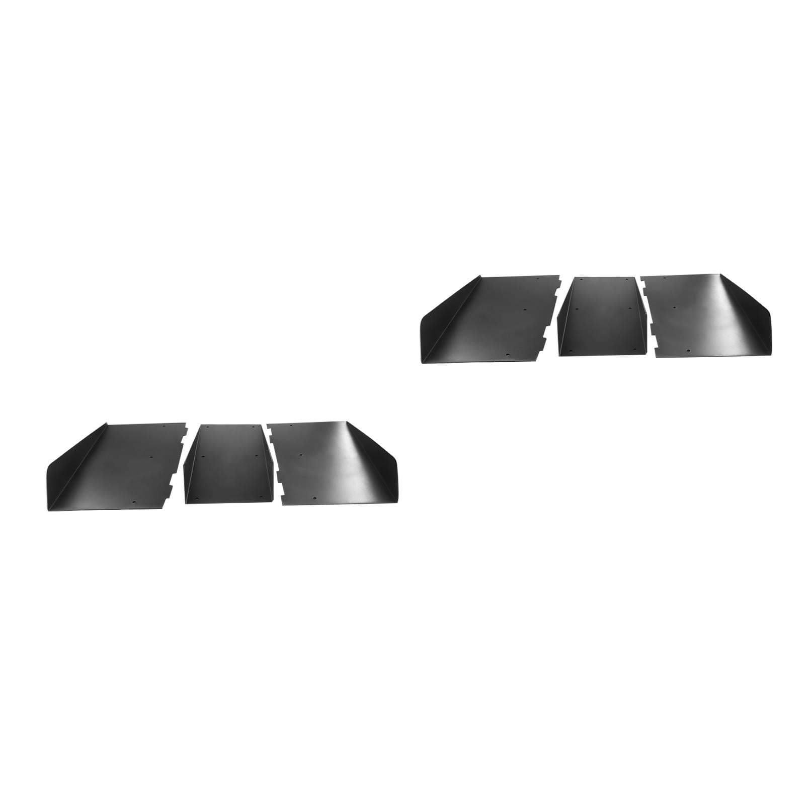 Hemoton 2 Sets of Car Body Spoiler Car Diversion Rear Spoiler Chassis ...