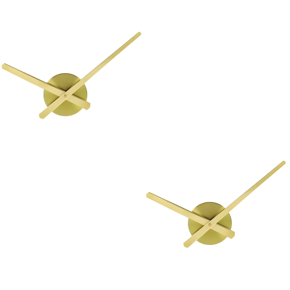 Hemoton 2 Sets of DIY Clock Hands 3D Clock Dial Clock Movement ...