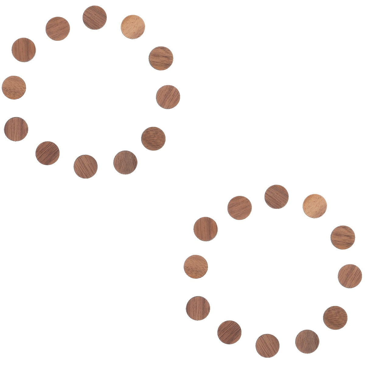 Hemoton 2 Sets of Wall Clock DIY Numerals Clock Numerals Kit ...