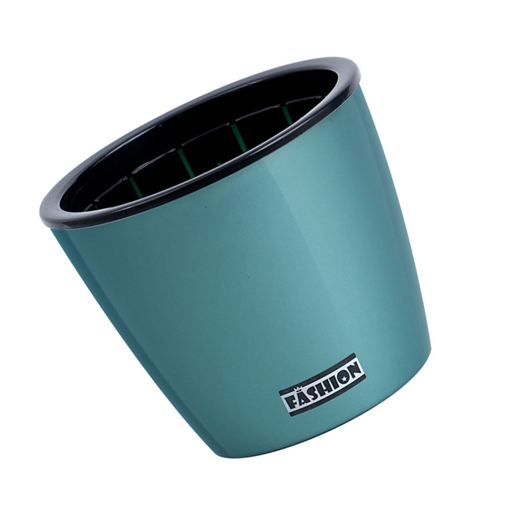 Hemoton 2 pcs Vertical Grain Lazy People Flower Pot Automatic Water ...