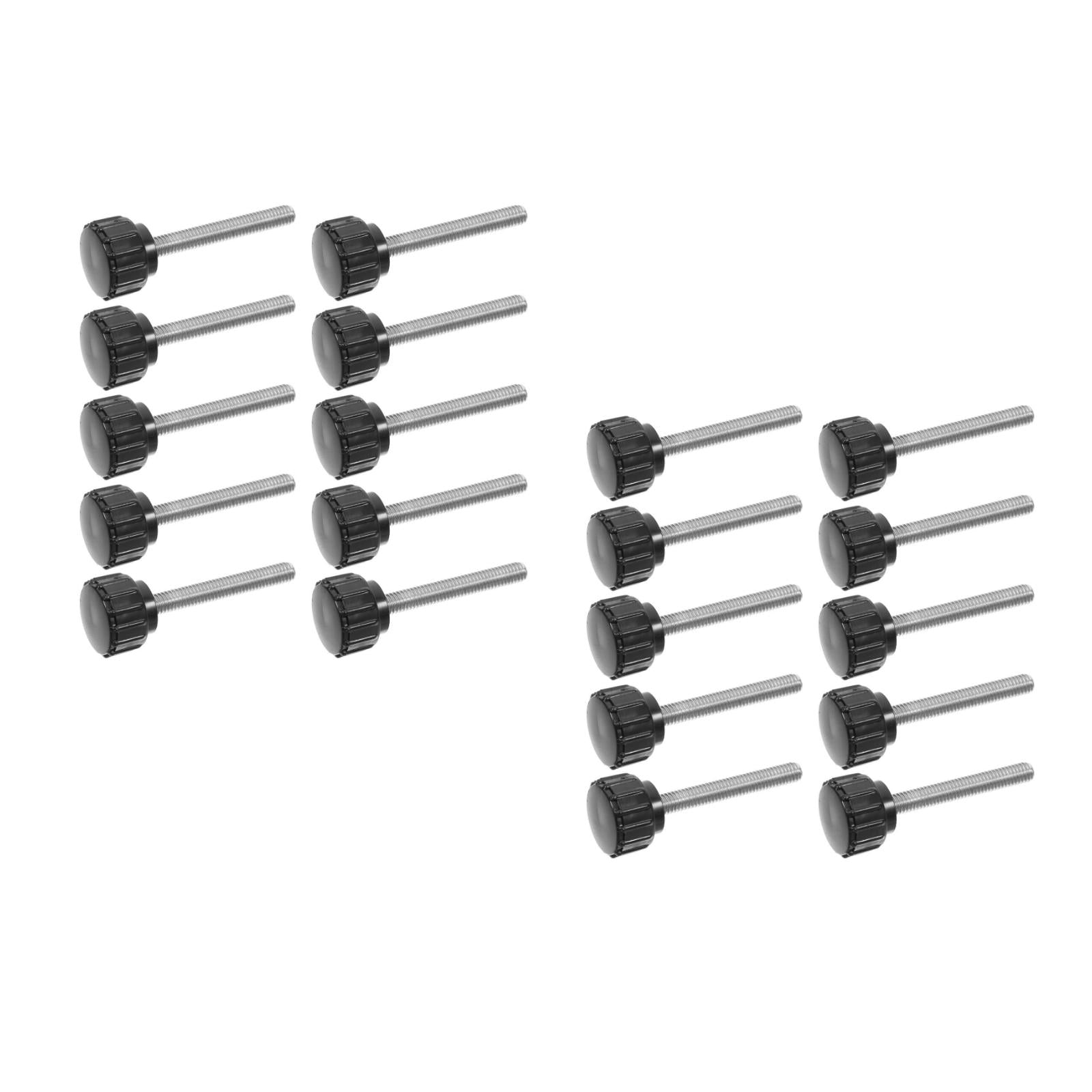 HEMOTON MLINS 20 PCS Clamping Screw Knurled Handle Bolts Stainless ...