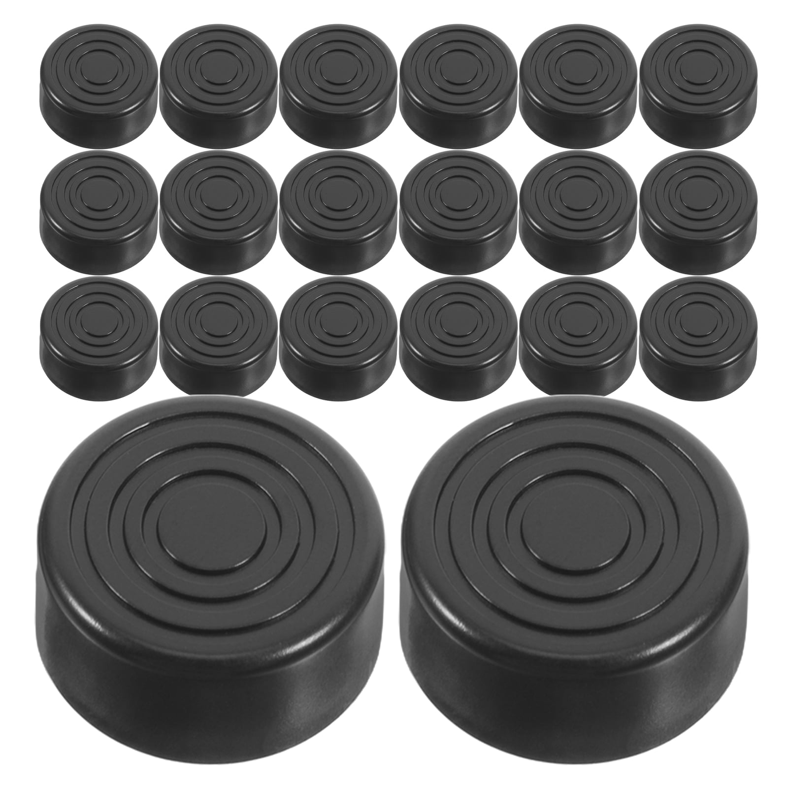 Hemoton 20 Pcs Foot Switch Toppers For Guitar Pedal Protective Button ...