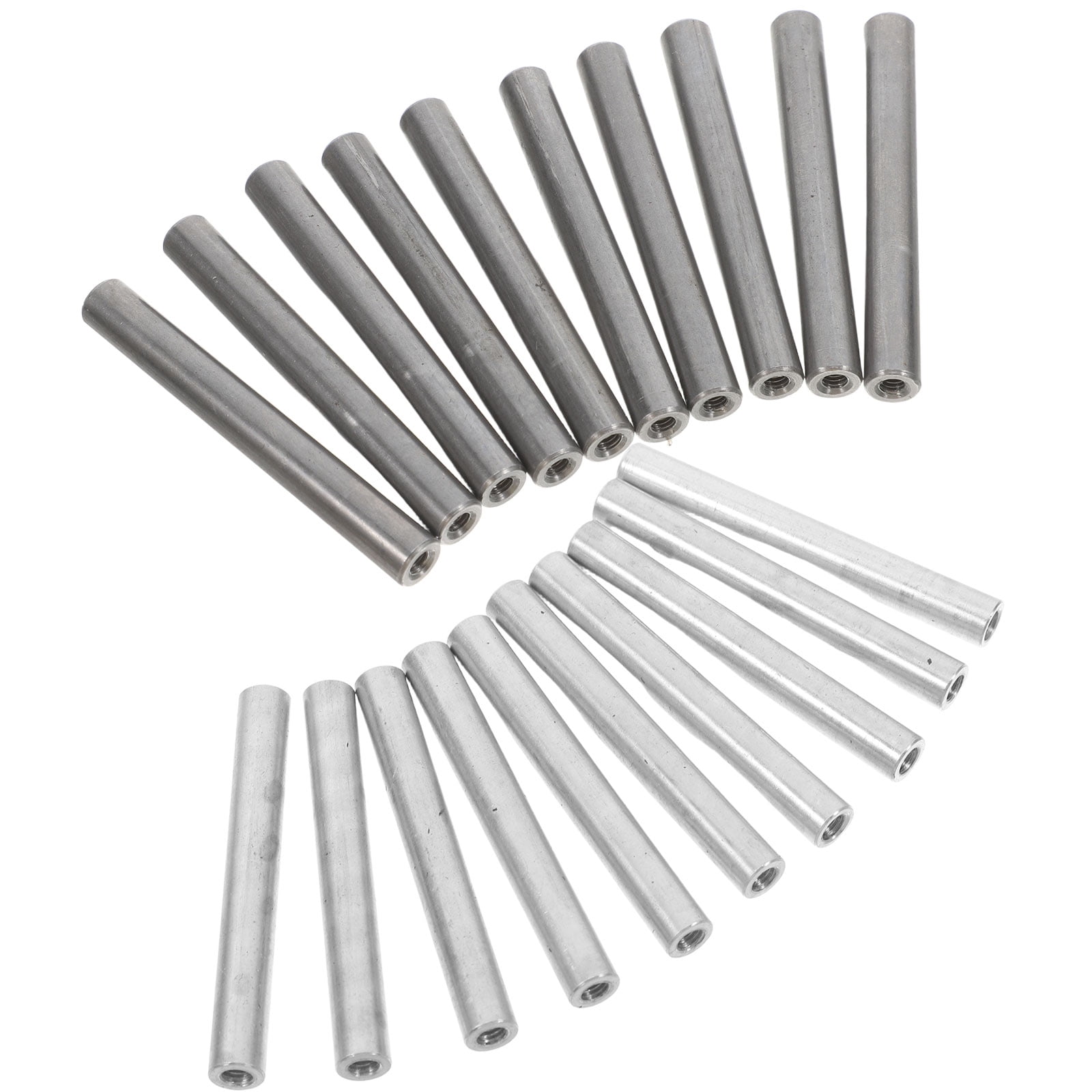 Hemoton 20 Pcs Lab Powered Electrolyzer Iron Rod 7.00X0.80X0.80CM ...