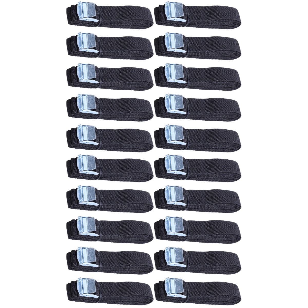 Hemoton 20 Pcs Lashing Straps with Steel Buckle Thick Nylon Quick ...