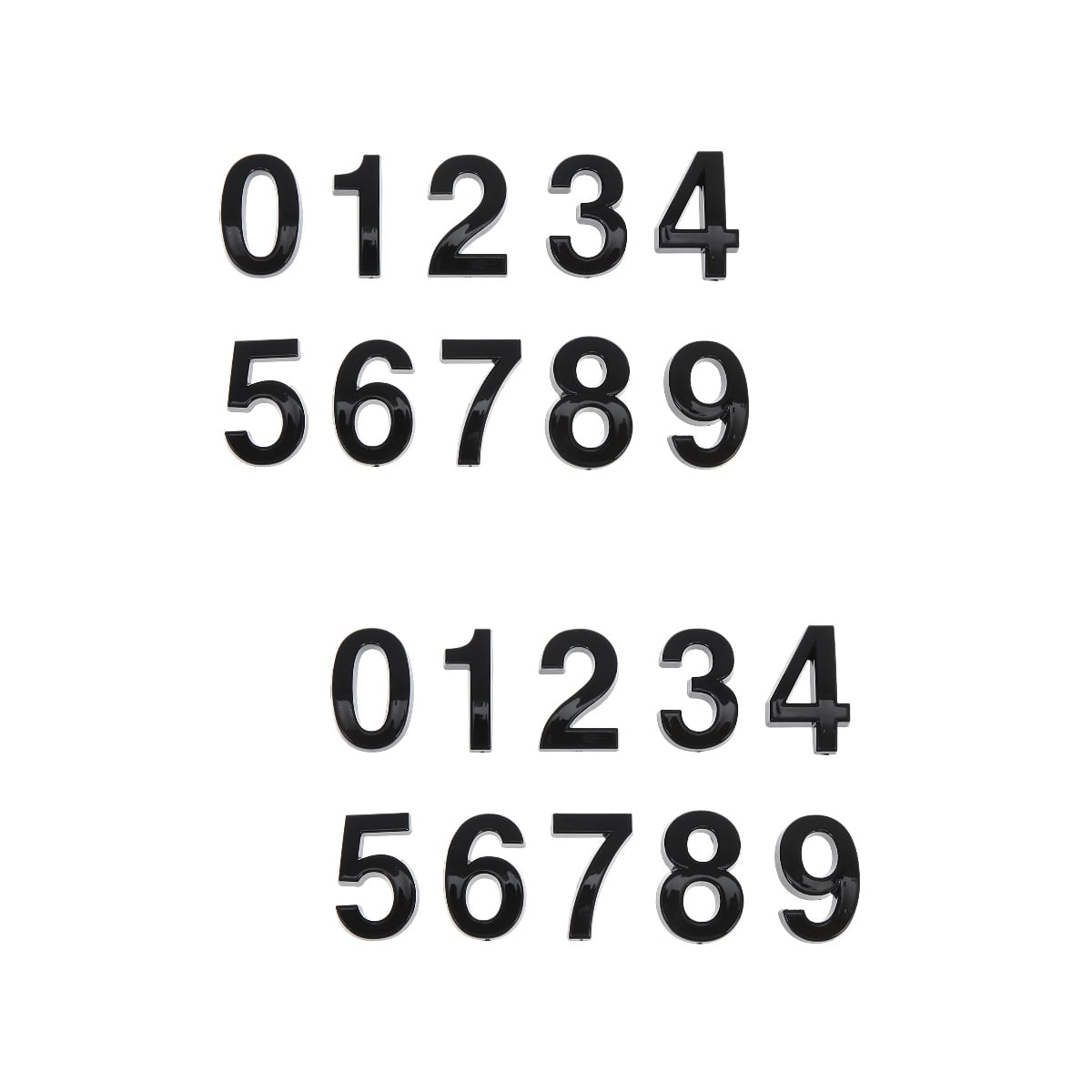 Hemoton 20 Pcs Numbers Multi-function Clock Numbers Self-adhesive ...