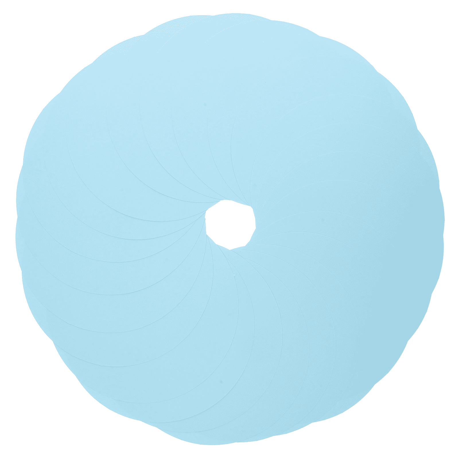 EXHUMKY Sky-Blue Round Cardboard For Kids Creative Projects 20Pcs 6.7X6 ...