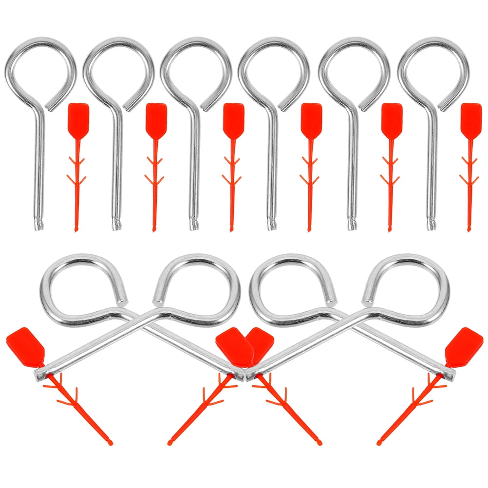 Hemoton 20 Sets Fire Extinguisher Latch Locking Mechanisms Label Seals ...