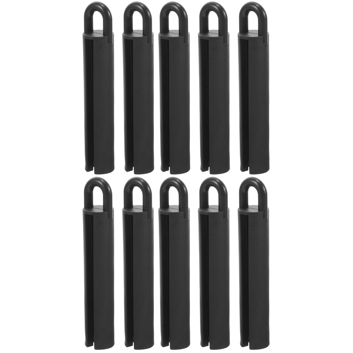Hemoton 20 Sets Plastic Cue Holder Pool Cue Displaying Hangers ...