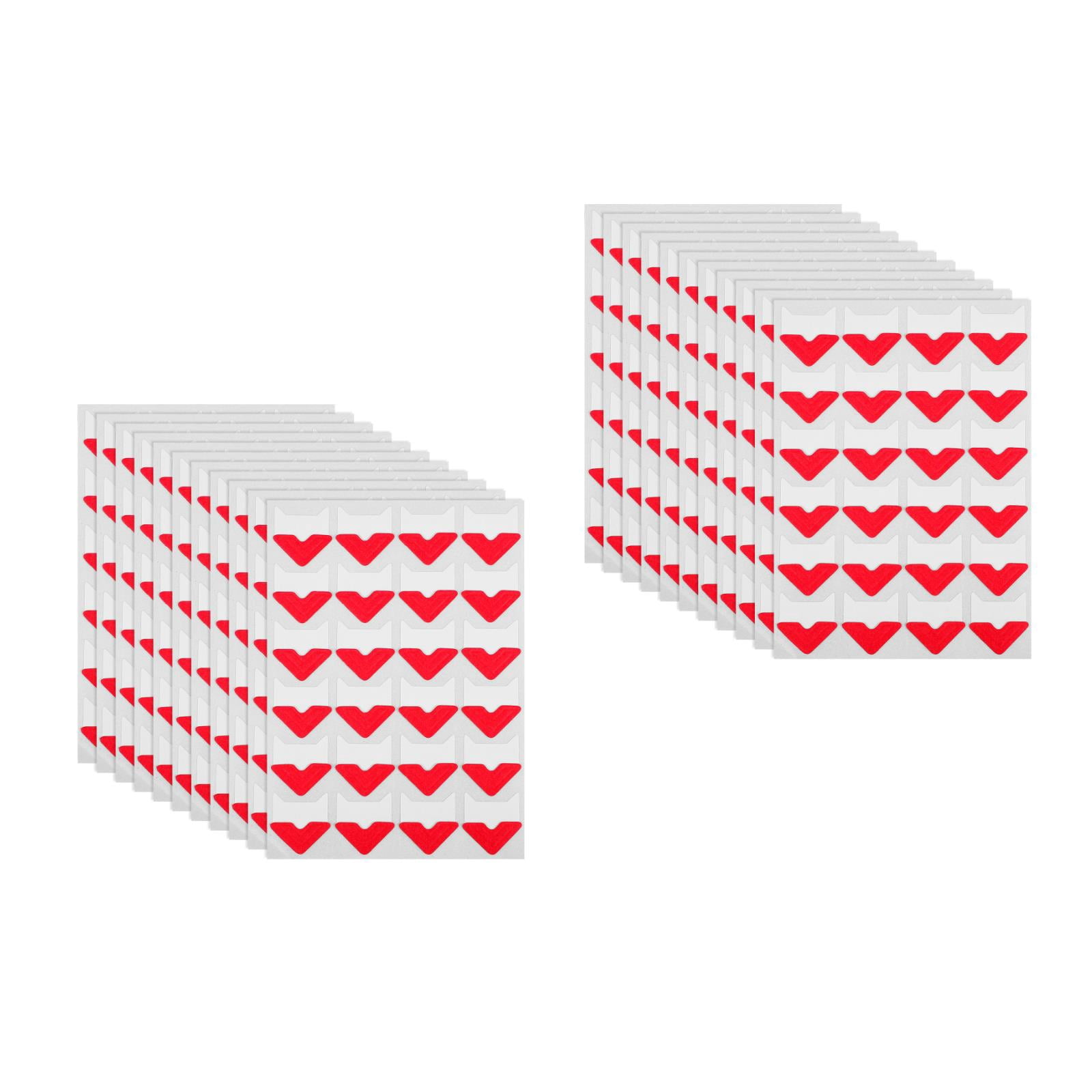 HEMOTON Worgeous 20 Sheets Photo Corners for Frames Sticky Adhesive ...