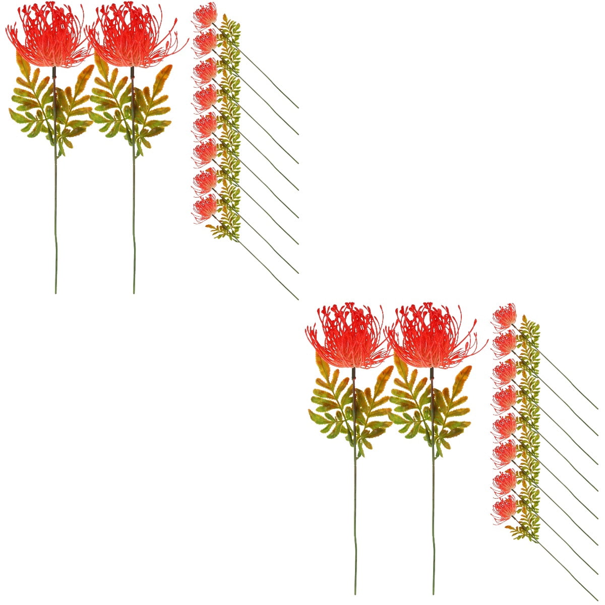 Hemoton 20 pcs Artificial Flower Stems Lily Flowers Lycoris Radiata ...