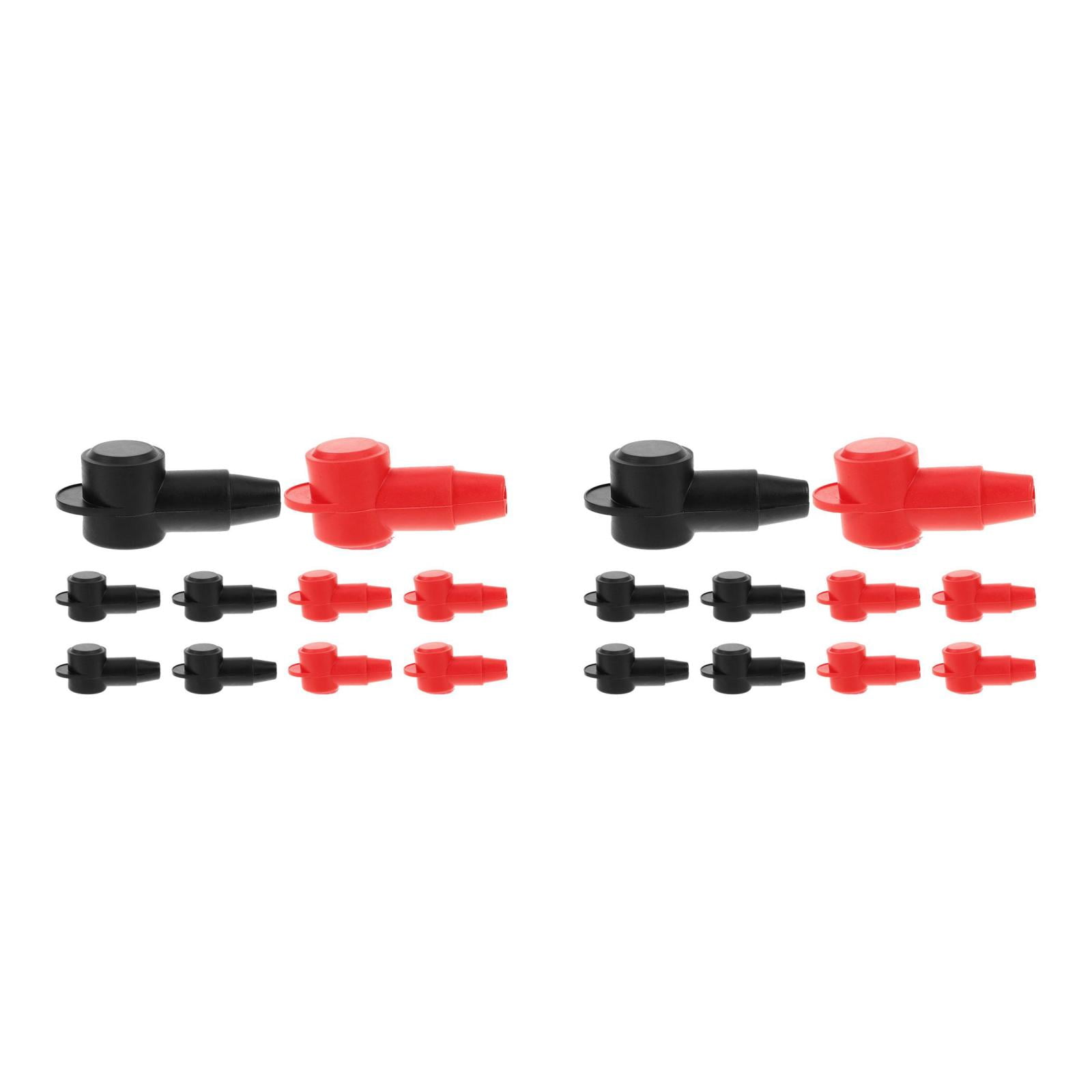 Hemoton 20 pcs Insulated Boot Cover For Battery Terminals Rubber ...