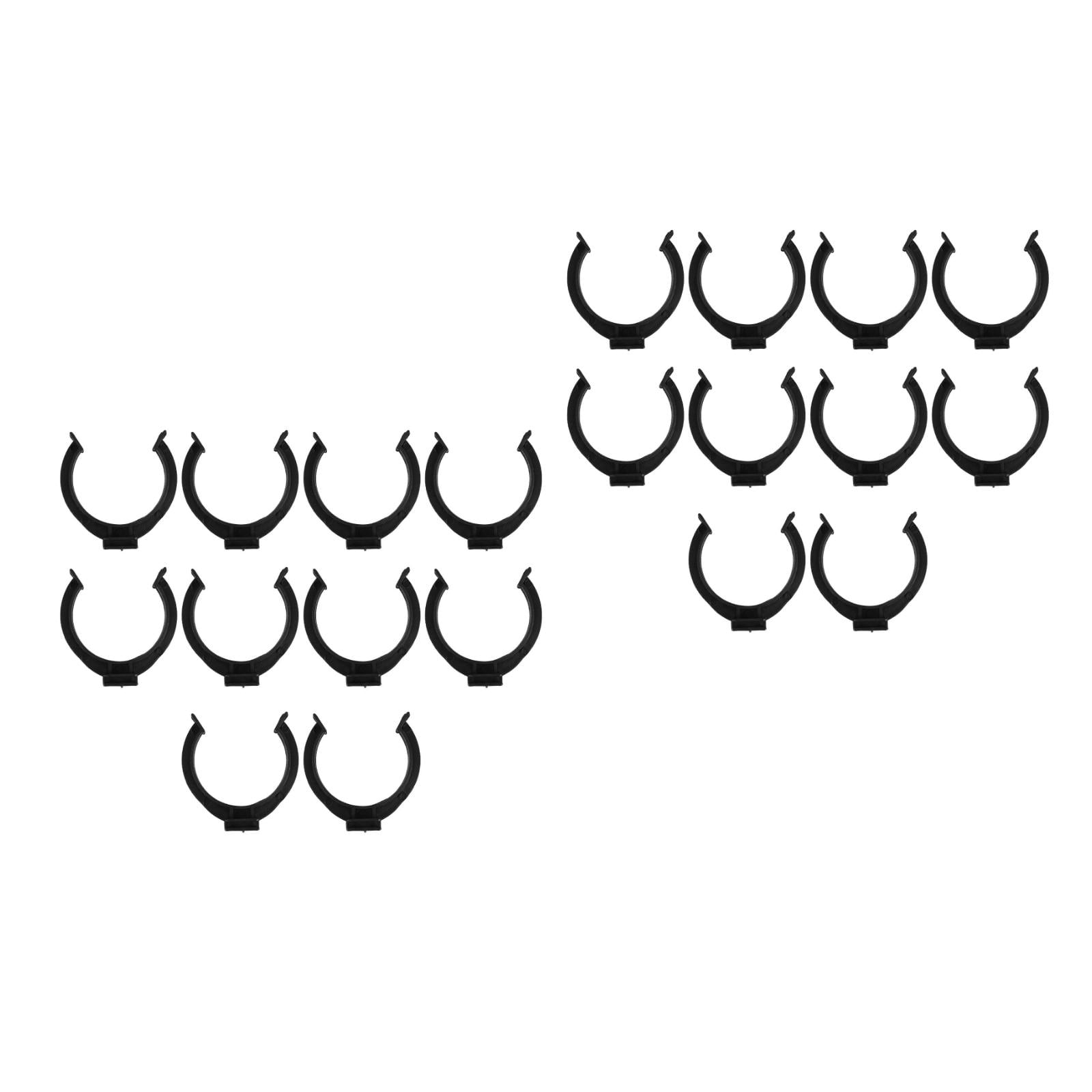 Hemoton 20 pcs Kitchen Cabinet Feet Clips Plastic Leveling Clips Toe ...