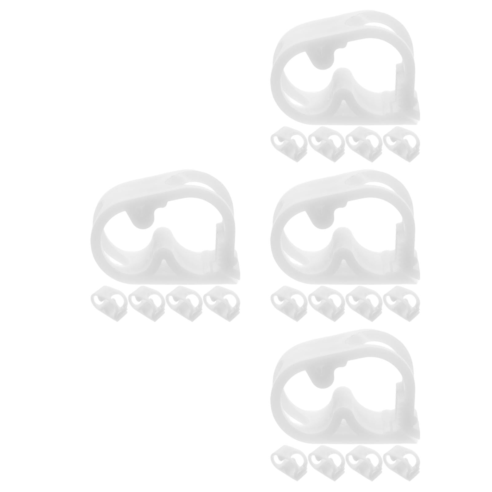 Hemoton 20 pcs Lab Water Tube Flow Clips Lab Accessory Lab Water Flow ...