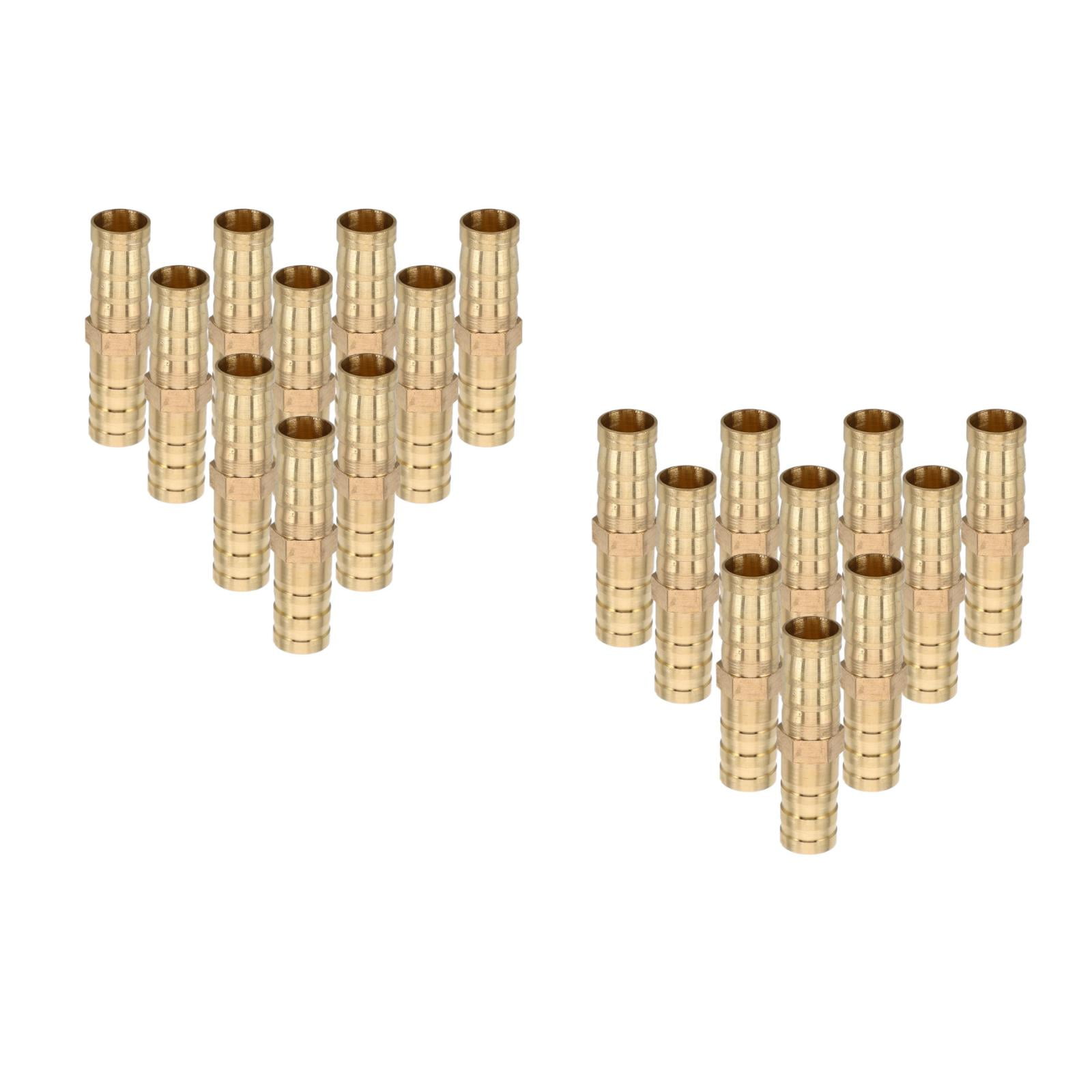 Hemoton 20 pcs Practical Copper Gas Hose Connectors Portable Grill Gas ...