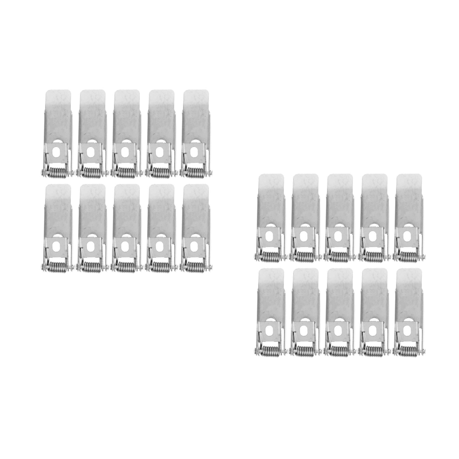 Hemoton 20 pcs Recessed Lighting Spotlight Spring Clips Ceiling ...