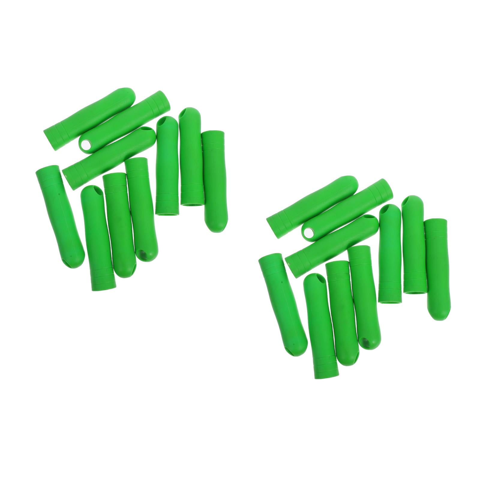 Hemoton 20 pcs Replacement Mop Handle Tip Threaded Plastic End Cap Mop ...