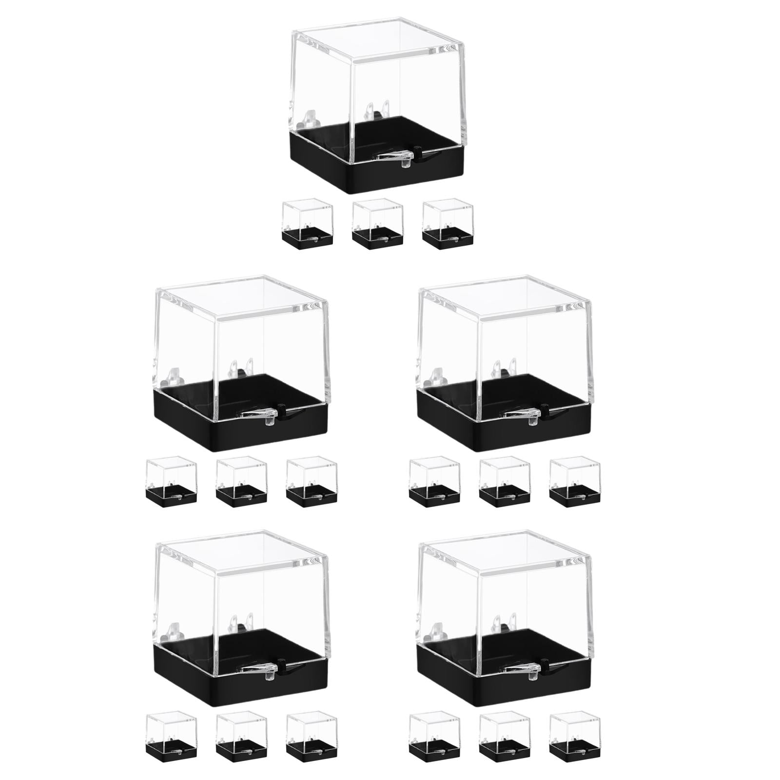 Hemoton 20 pcs Rock Collection Display Case Mineral Specimen Container ...