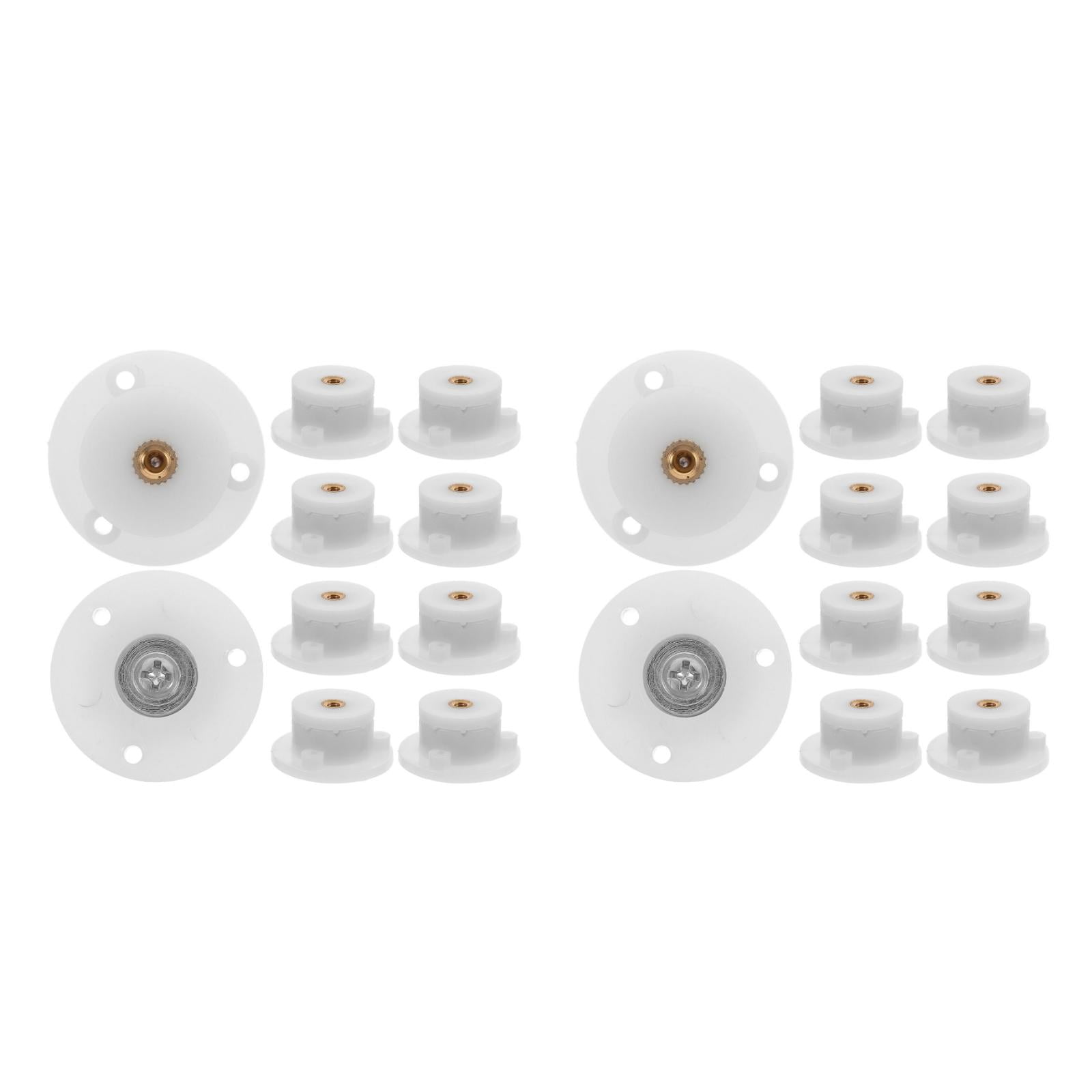 Hemoton 20 pcs Round Plastic Winder Circular Disk Replacement Music Box ...