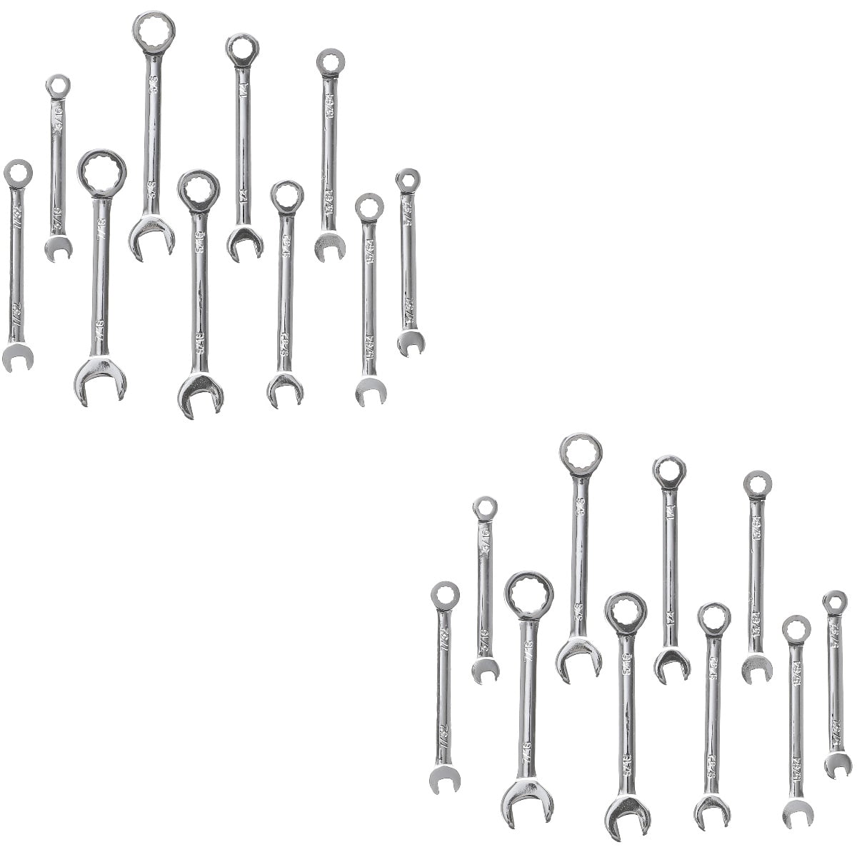 Hemoton 20 pcs Small Wrenches Steel Spanners Portable Wrenches Set Dual ...