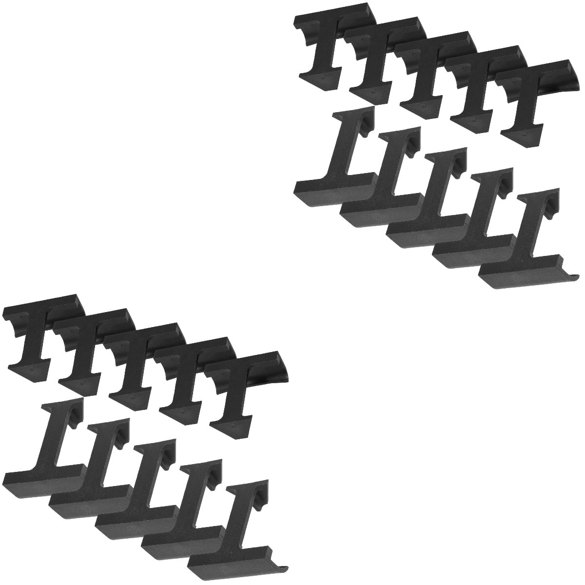 Hemoton 20 pcs Solar Panel Drain Clip Stagnant Clip Photovoltaic Panel ...