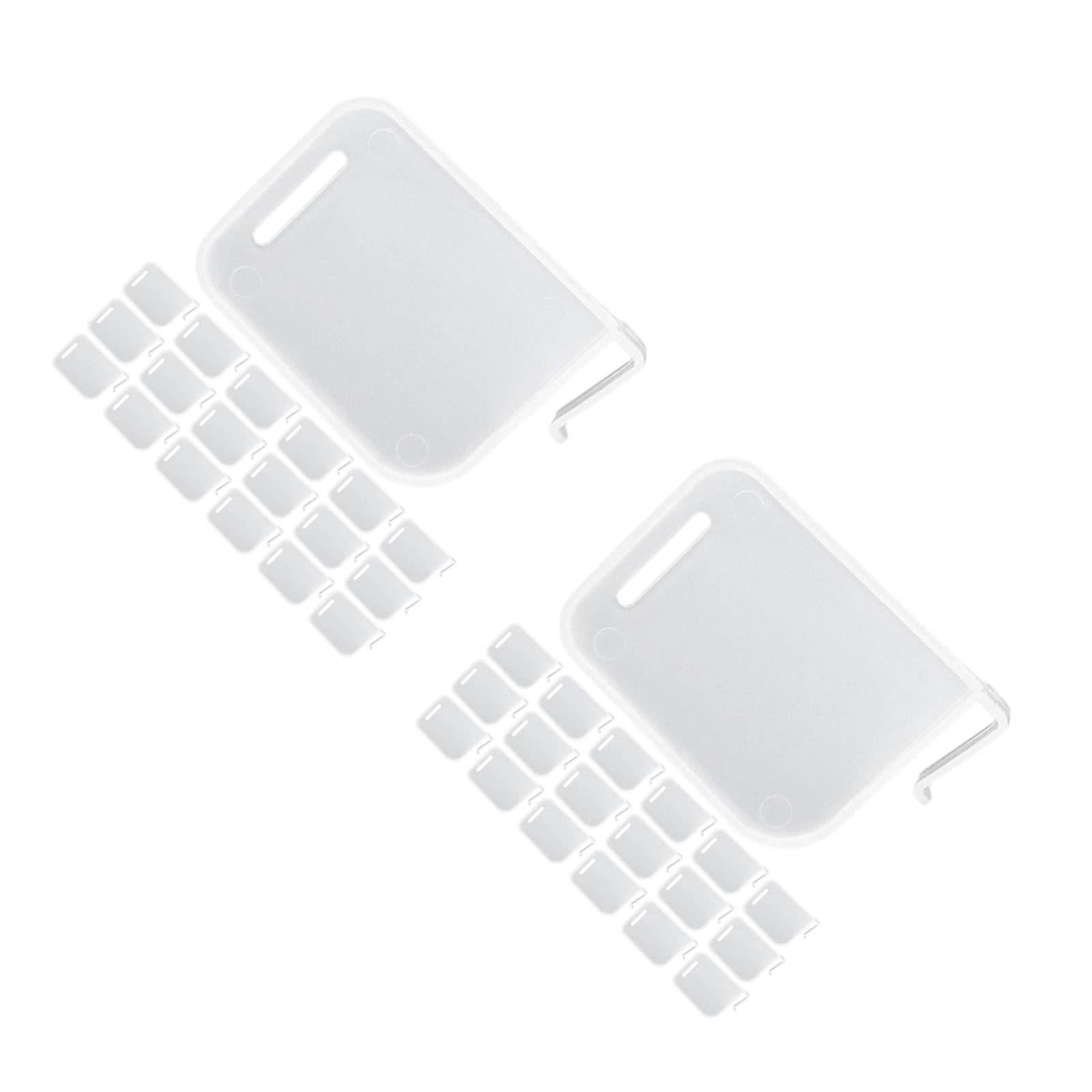 Hemoton 200 Pcs Fridge Side Door Divider Pantry Divider Refrigerator ...