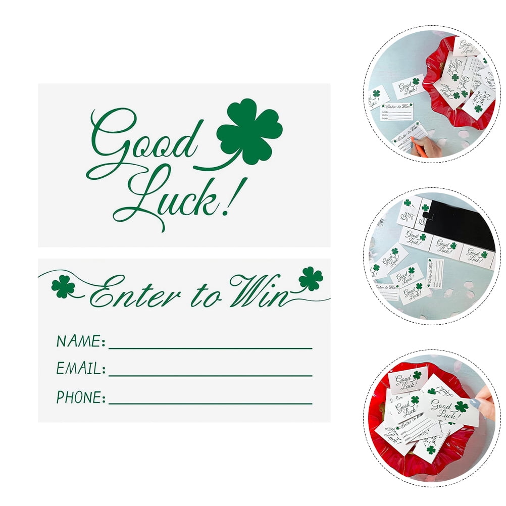 Hemoton 200 Pcs Tickets for Classroom Rewards Raffle Registration Form ...