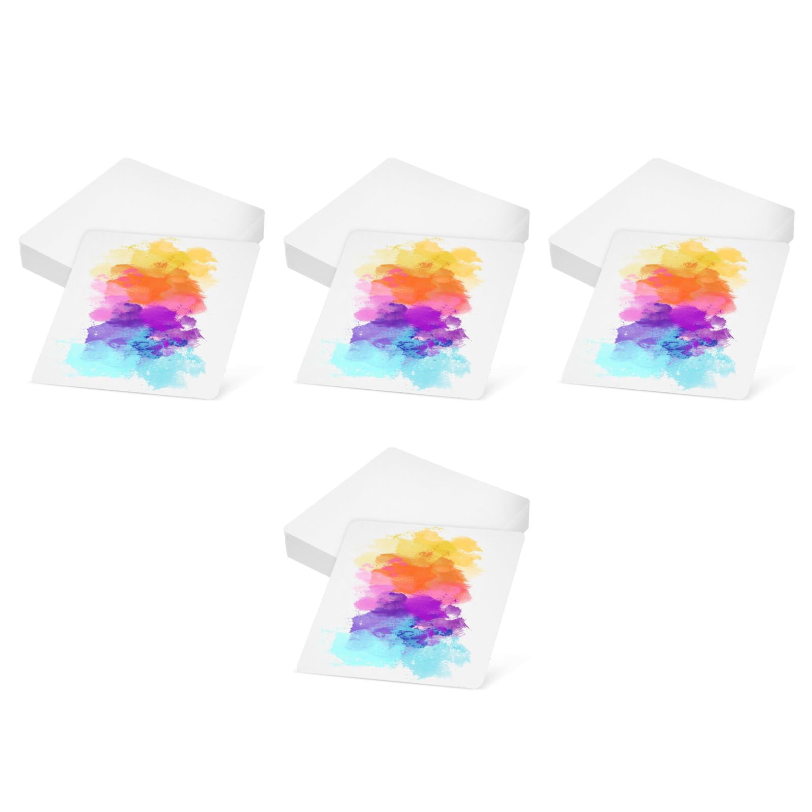 Hemoton 200 Pcs Water Color Cards Watercolor Paint Pad White Watercolor ...