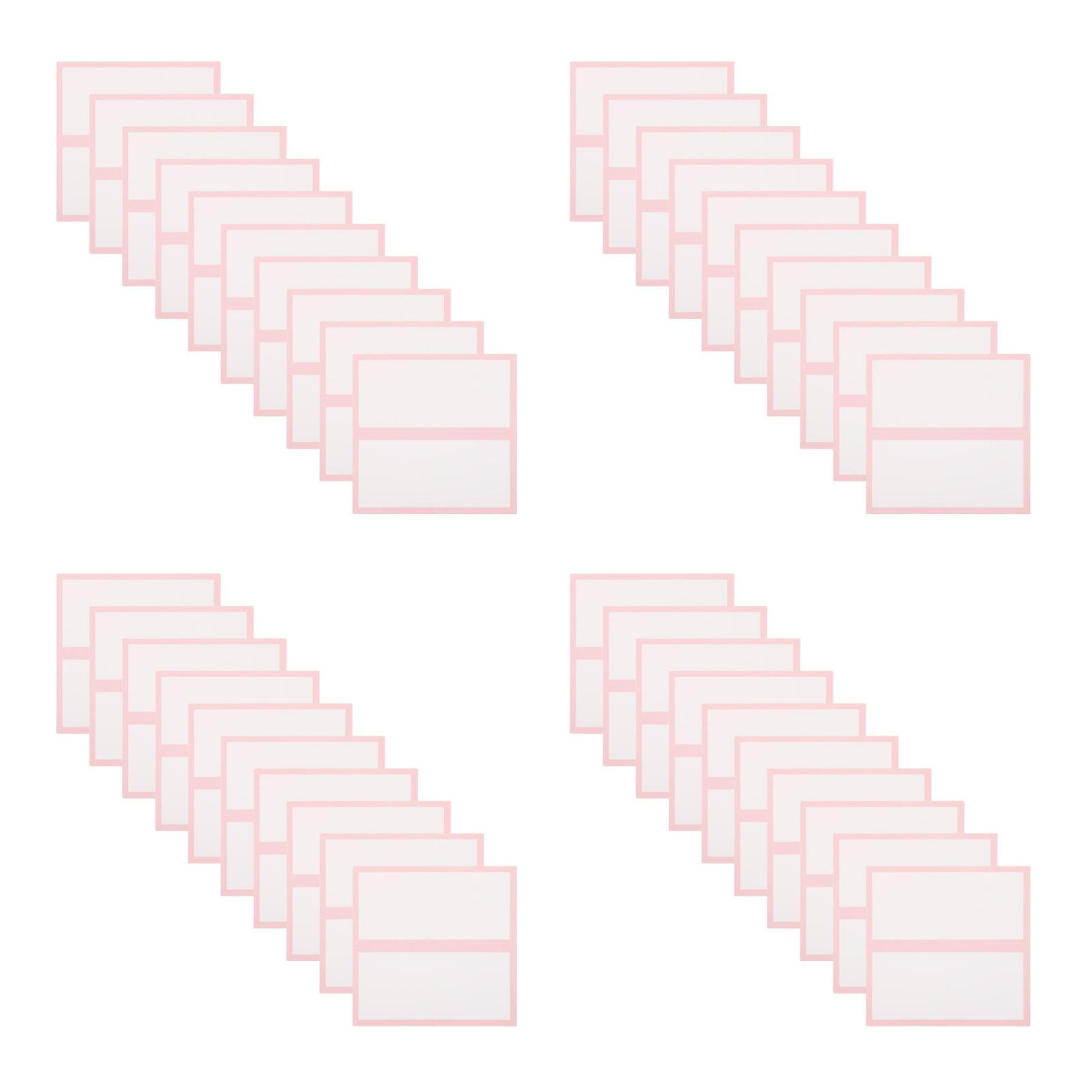 Hemoton 200 Pcs Wedding Name Tags for Table Settings Table Tent Cards ...