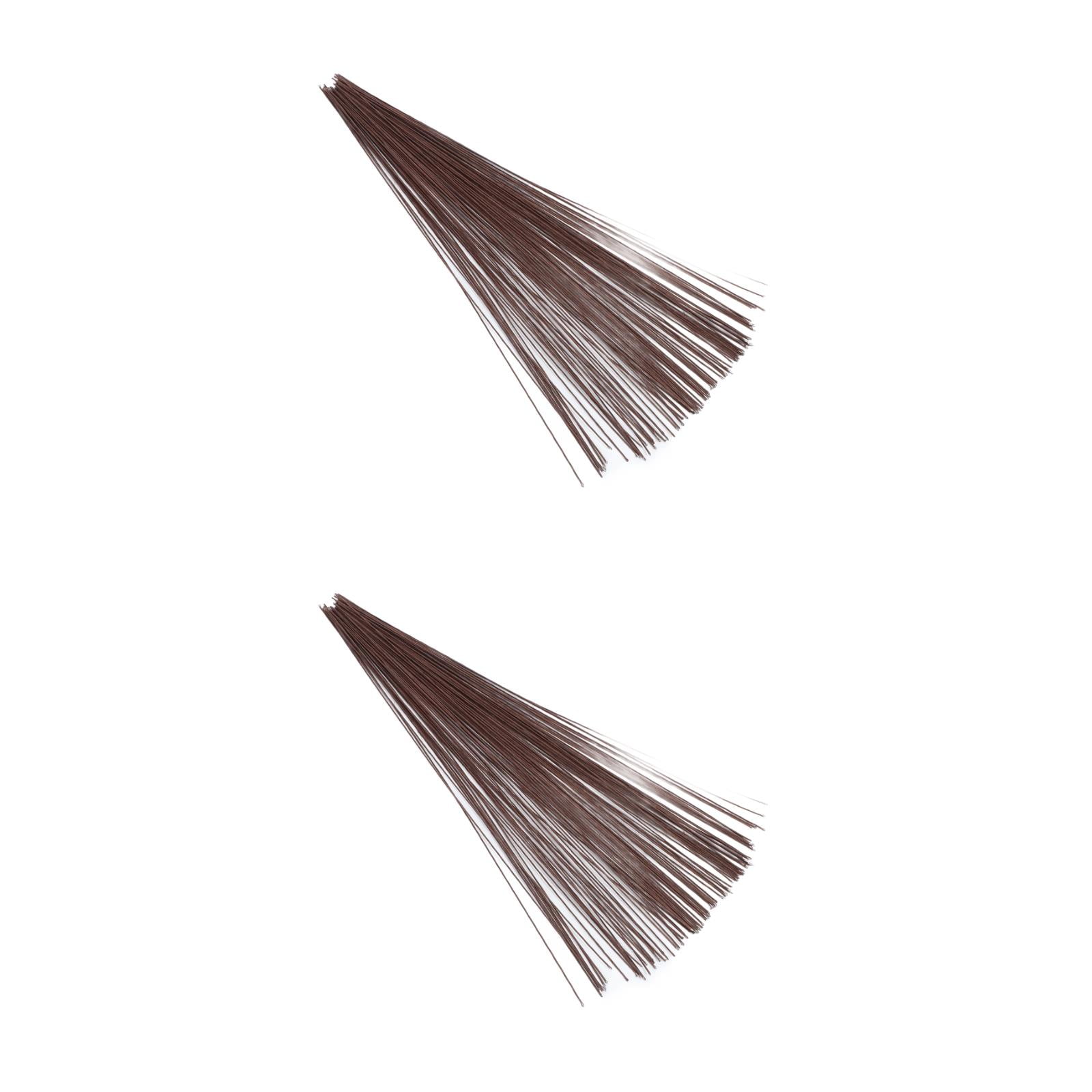 Hemoton 200 pcs Iron Wire Paper Florist Stems Wrapping Wire Flower ...