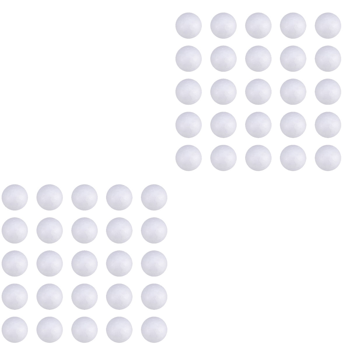 RENACLIPY White Round Balls for DIY Projects and Party Decoration ...