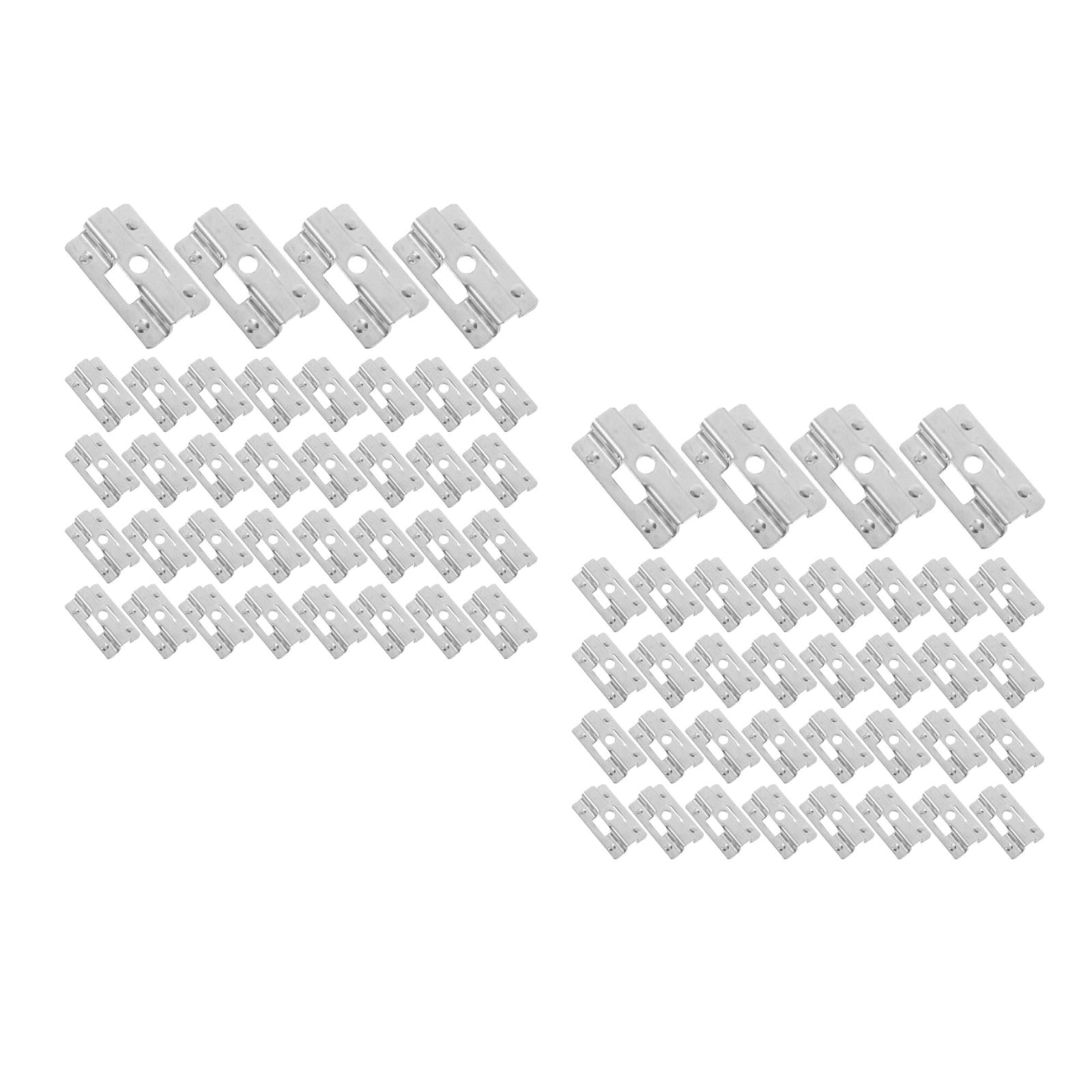 Hemoton 200 pcs Stainless Steel U Shaped Strut Channel Bracket for 7mm ...