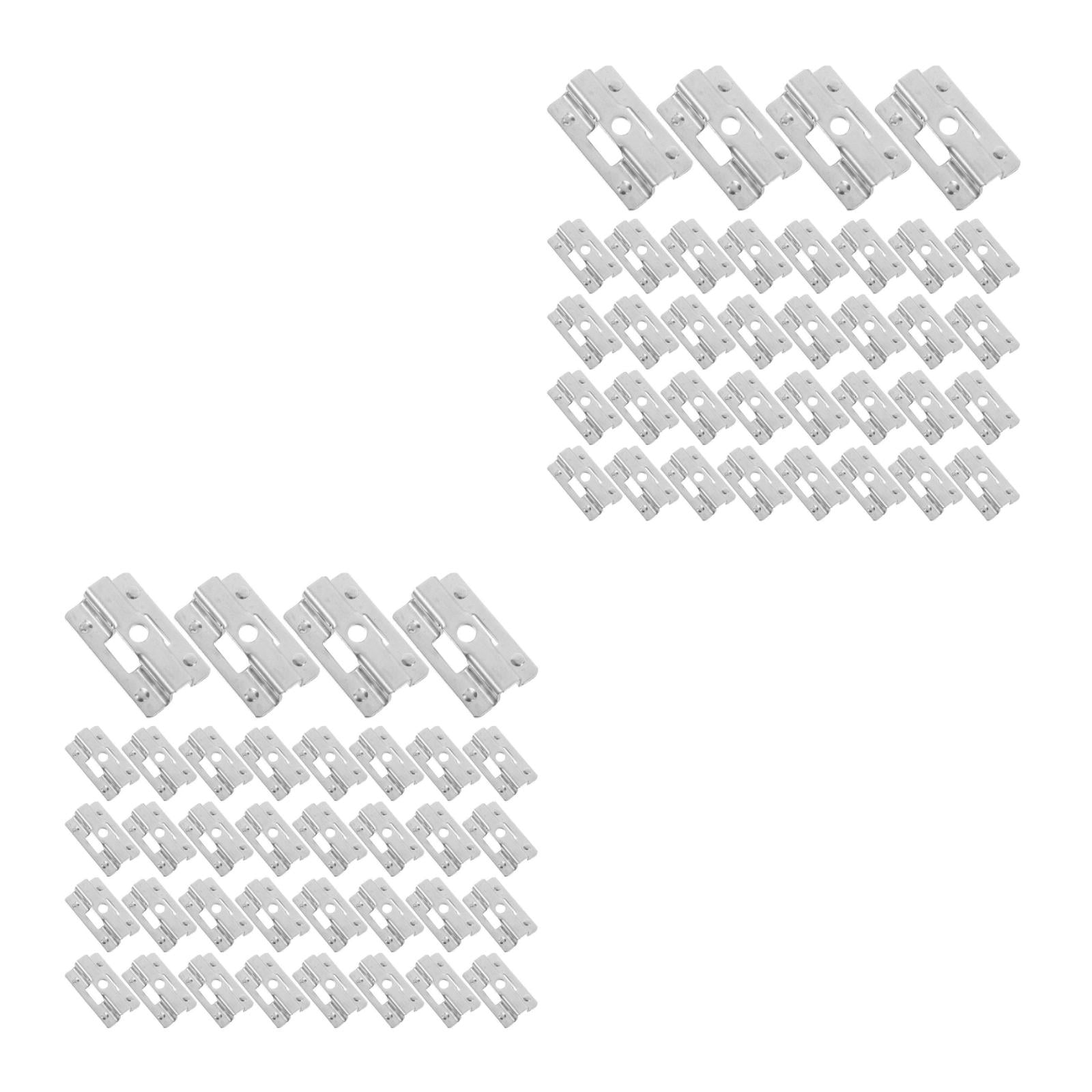 Hemoton 200 pcs Stainless Steel U Shaped Strut Channel Bracket for 7mm ...